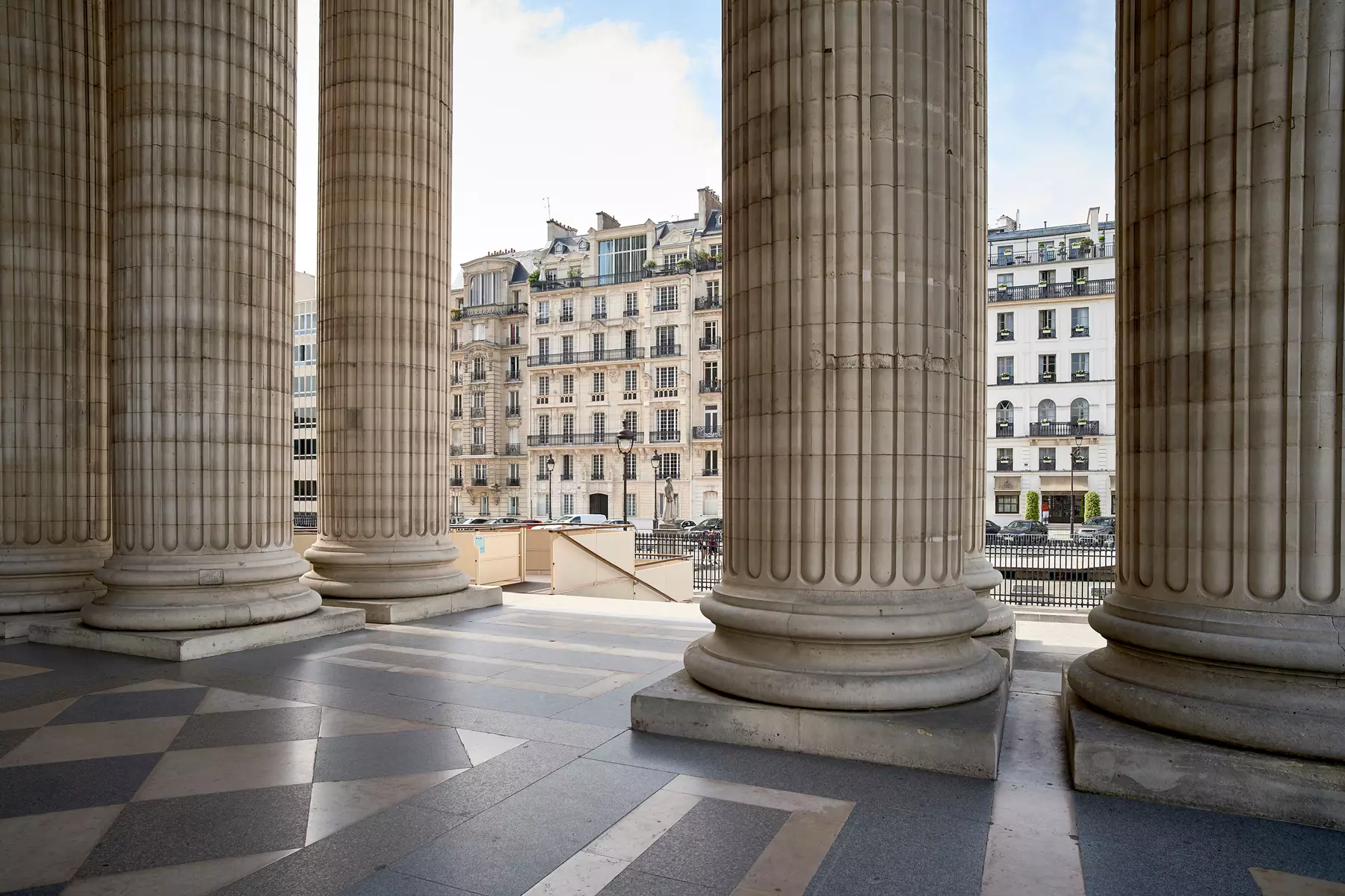 Paris, vista do panteão