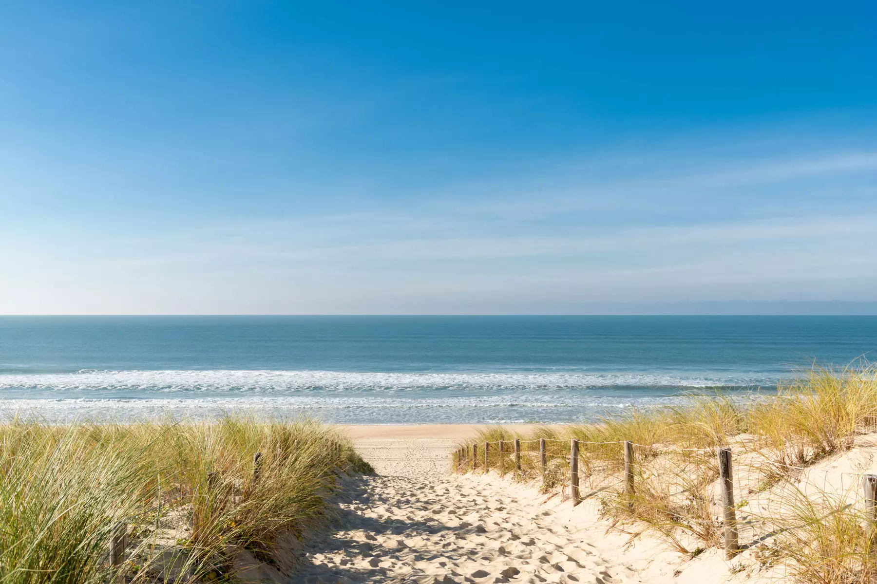 Cap Ferret (Bassin d'Arcachon, Frantzia), Dunes hondartza