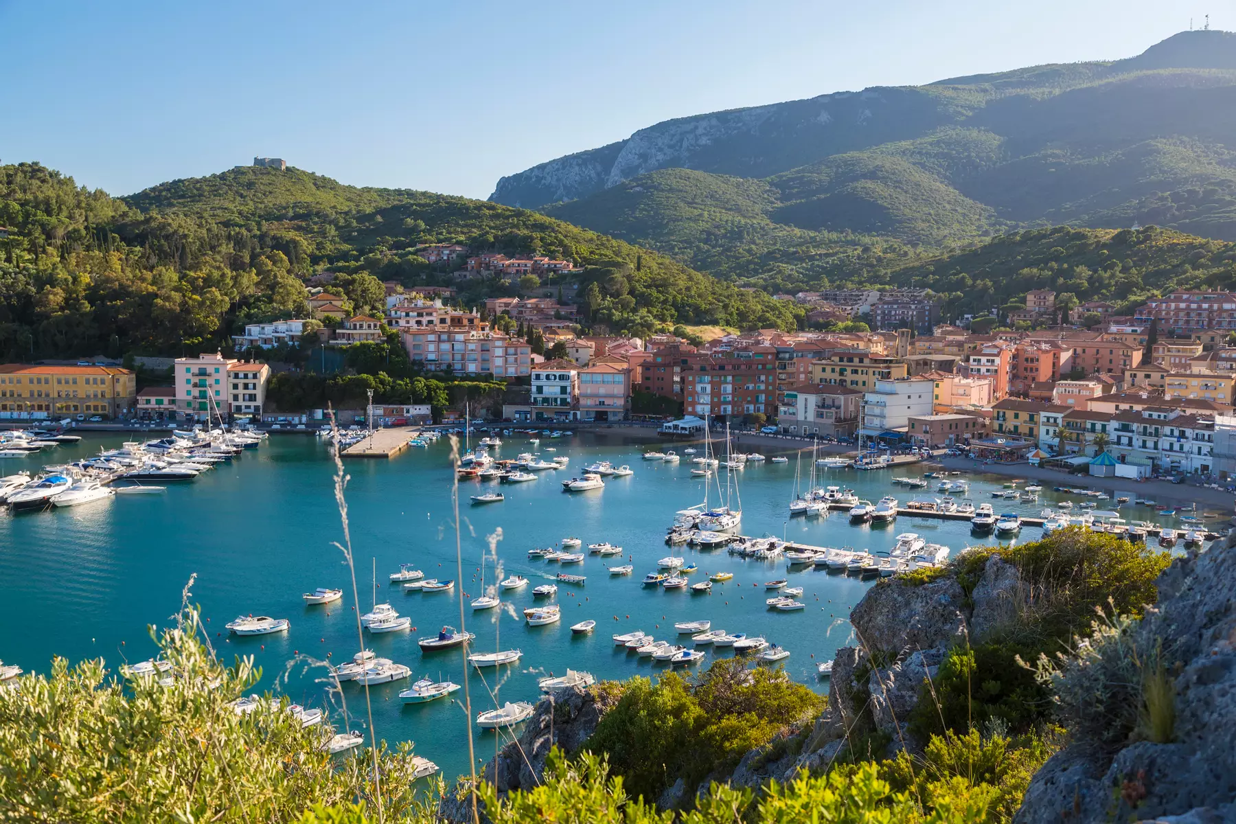 Porto Ercole, Argentario Peninsula, Tuscany, អ៊ីតាលី