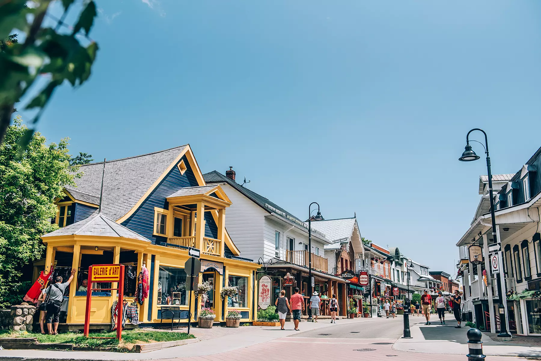 Ang bayan ng Baie-Saint-Paul, Quebec