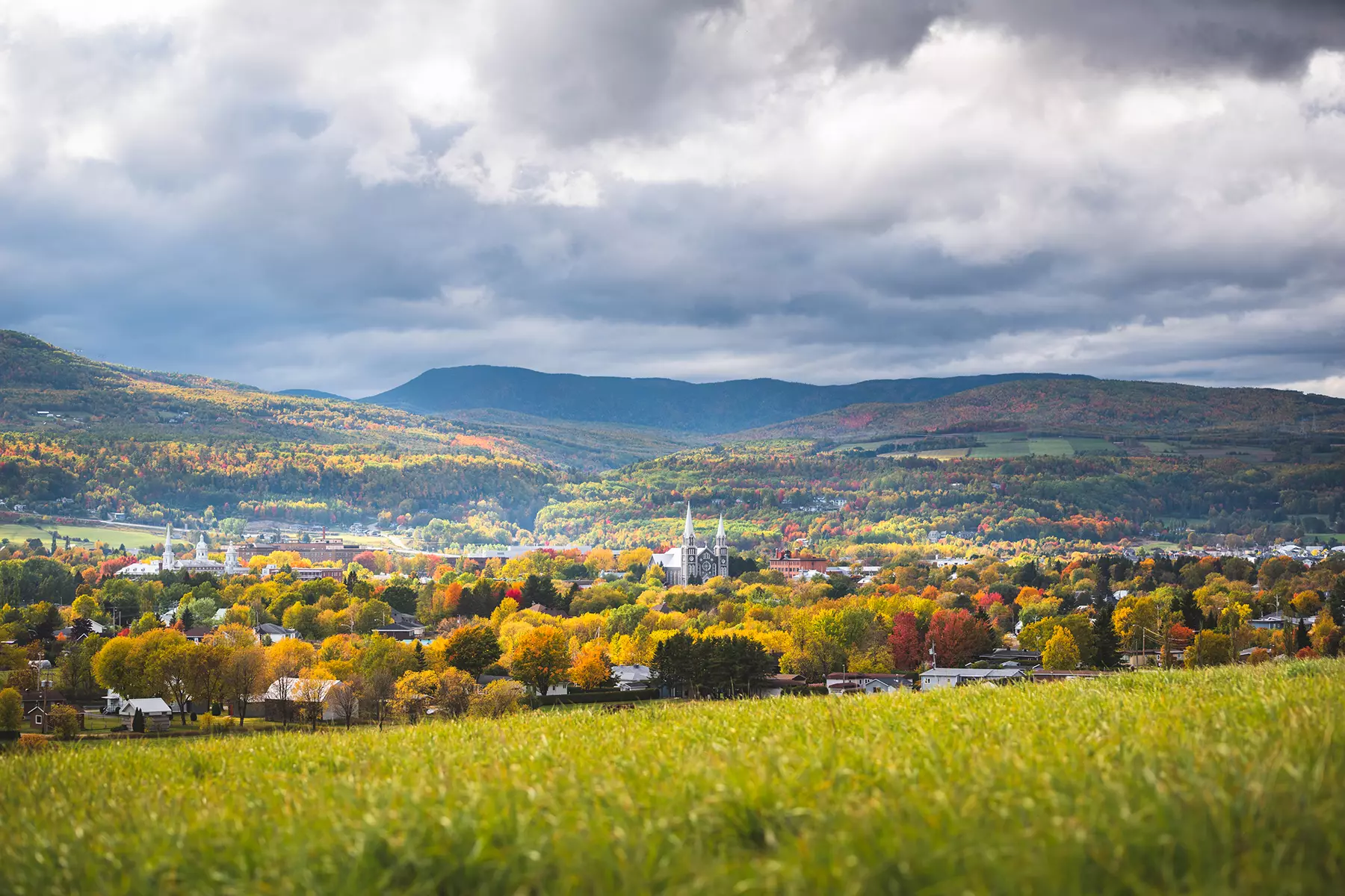 Widok Baie-Saint-Paul, Quebec