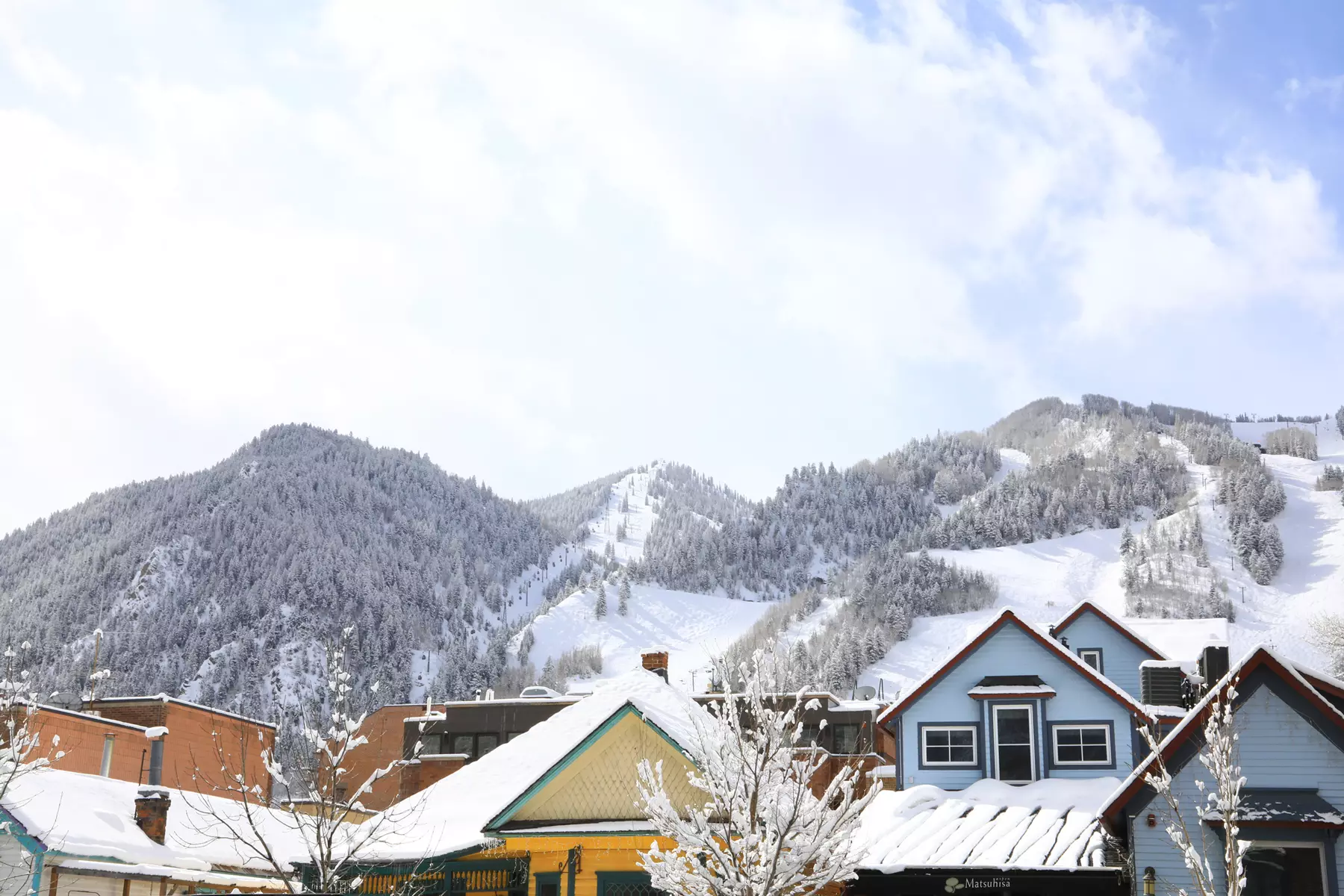 Aspen Colorado's Downtown City iela