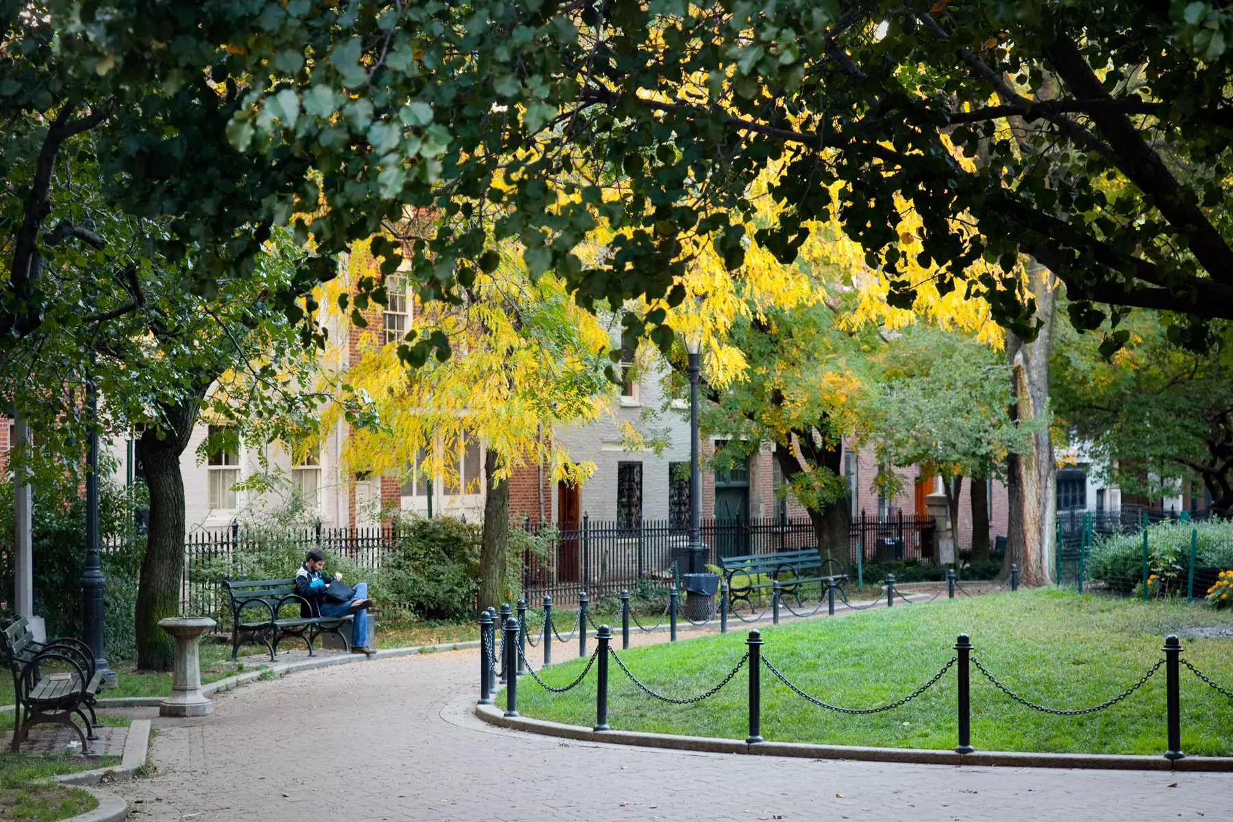 Cobble Hill Park në Brooklyn