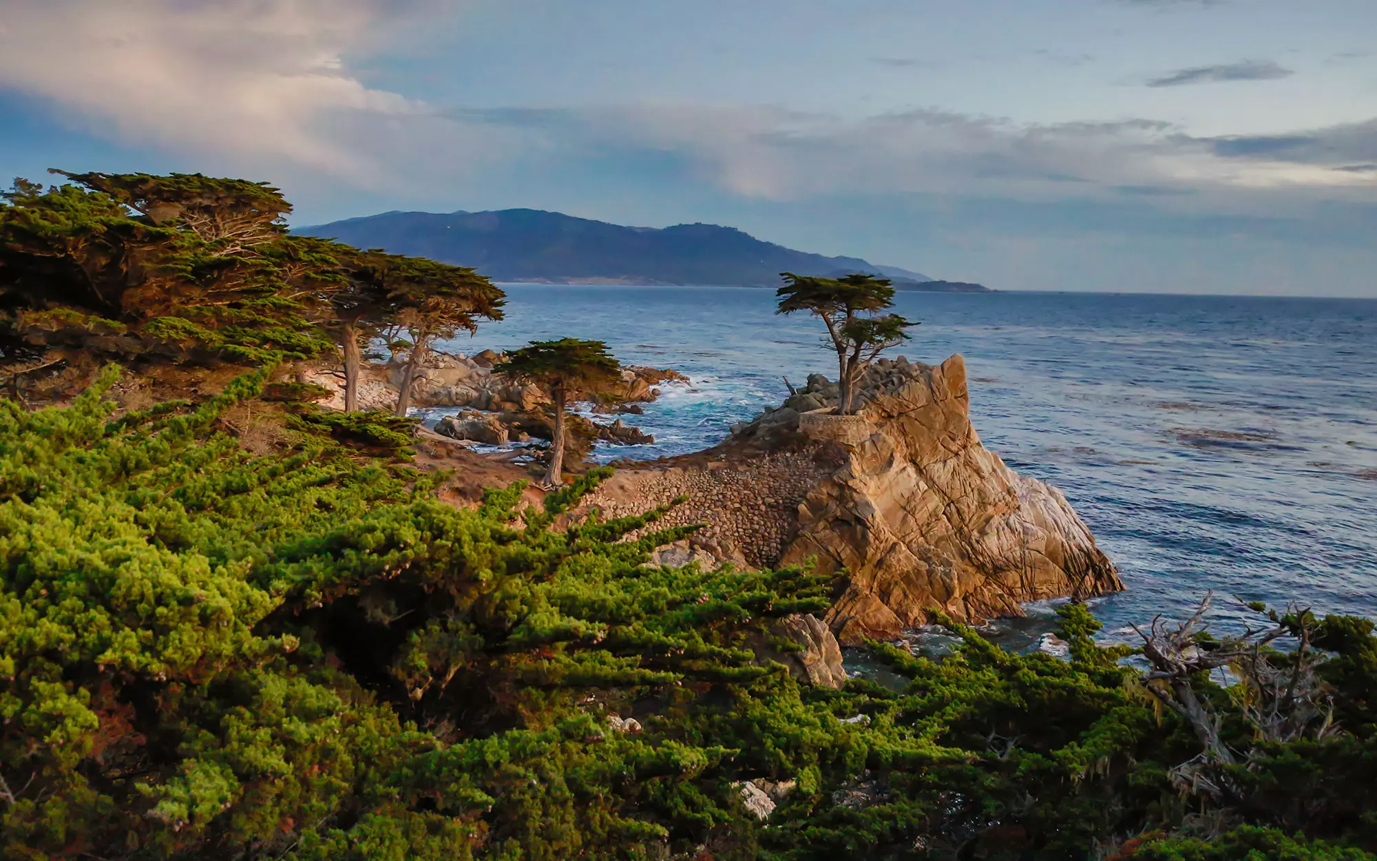 17-Mile Drive ao longo da PCH na Califórnia