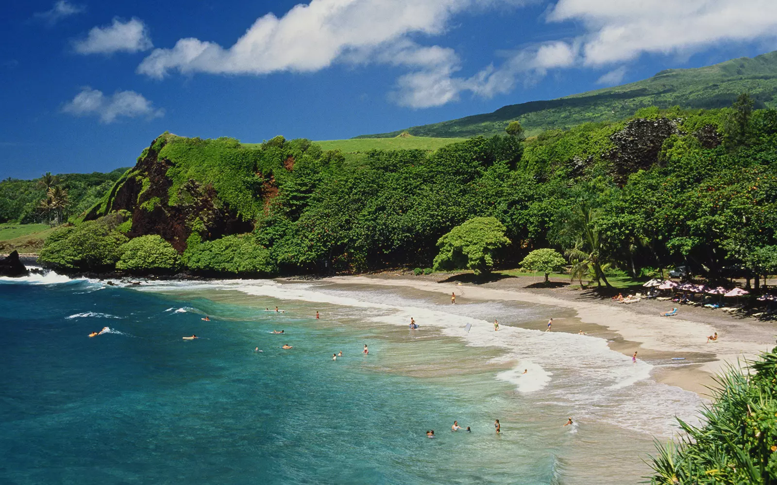 USA, Hawaii, Maui, Hamoa Beach