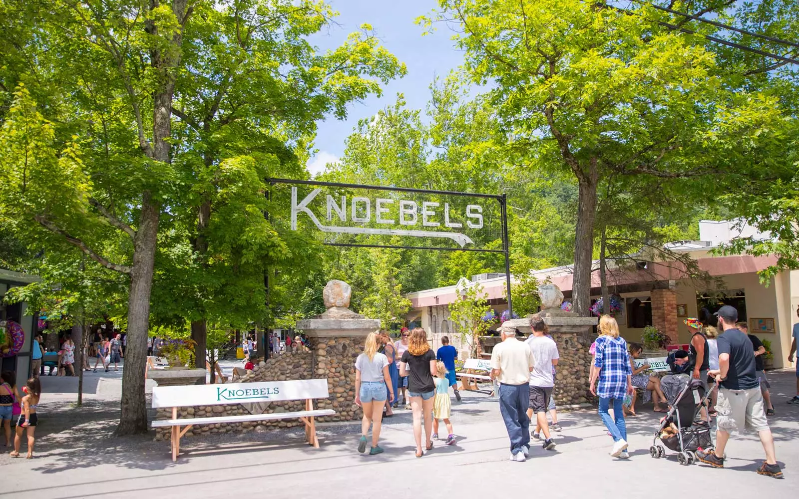 Knoebels è un parco divertimenti ad ingresso gratuito per famiglie in Pennsylvania