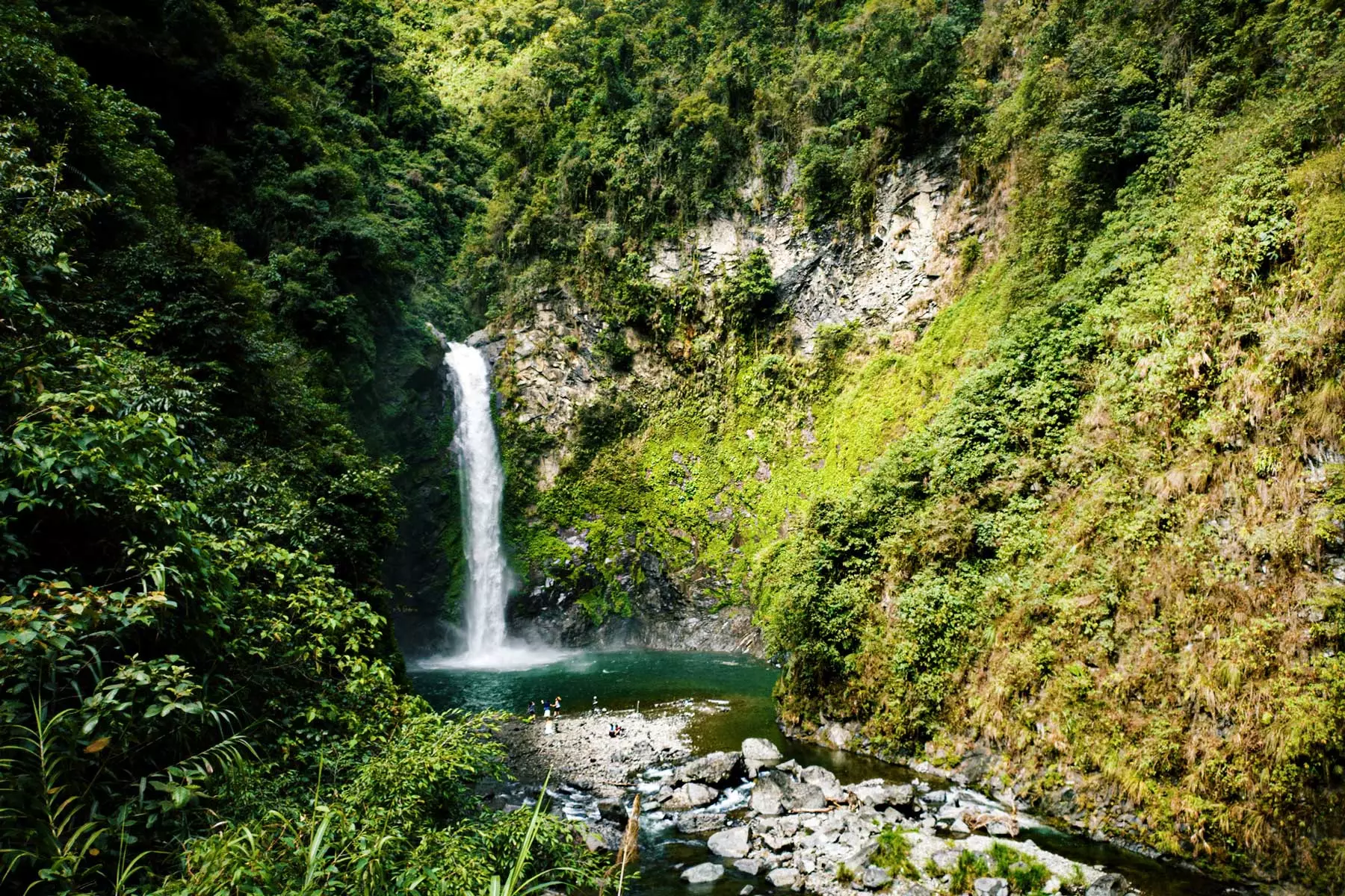 Tappiya Falls, Batad, Ifugao, Provinz Cordillera