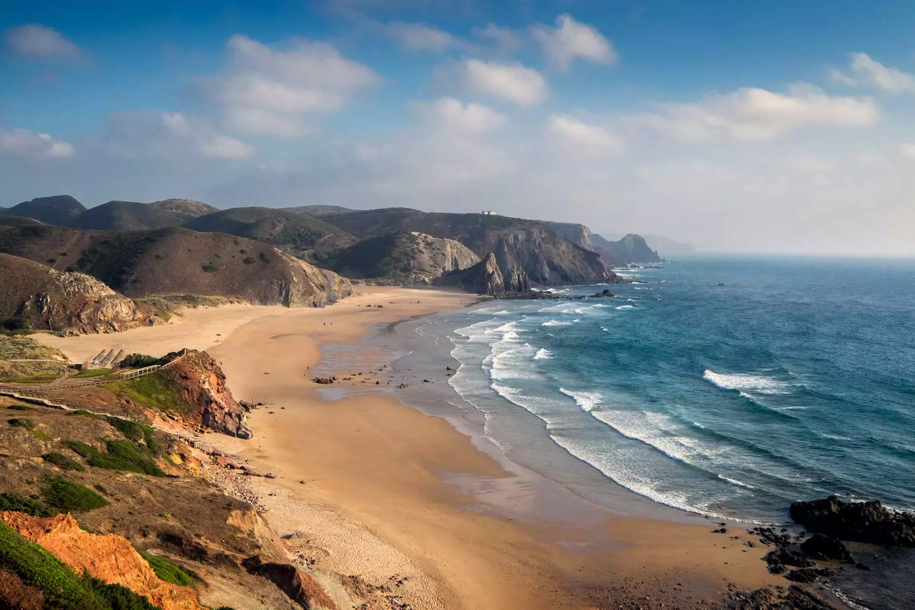 Praia do Amado, pantai Amado, Algarve