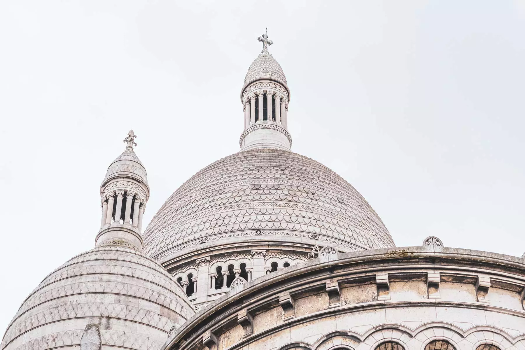 Basilica ti Sacre Coeur ti Paris.