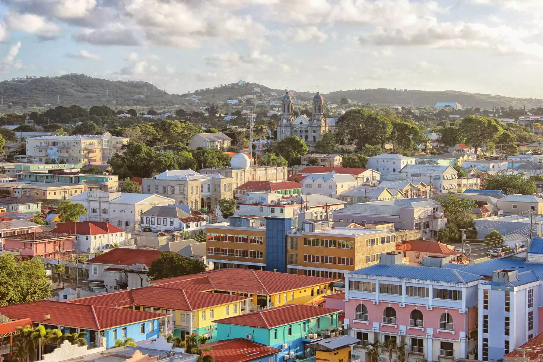 St John's, hovedstaden på øen Antigua