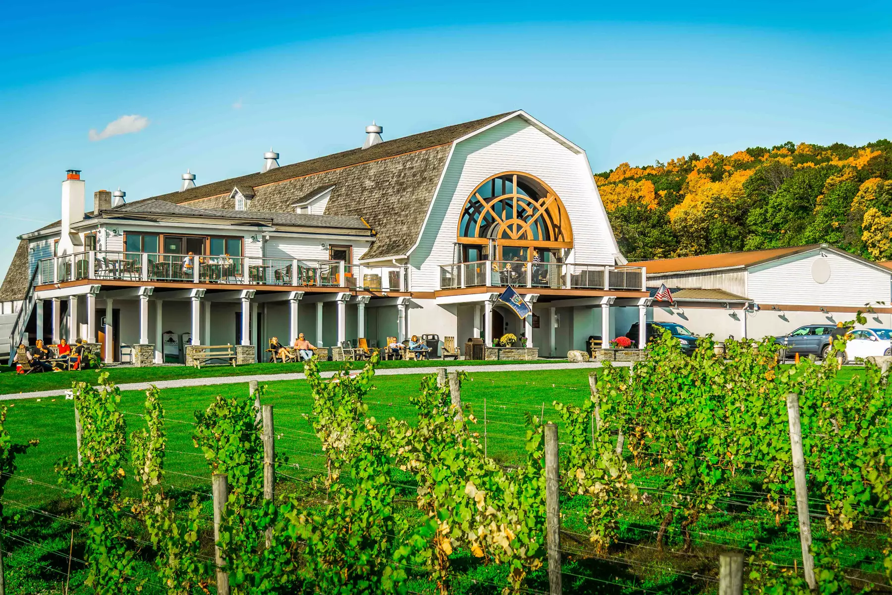 Millbrook Vineyards & Winery sebakeng sa Hudson Valley New York