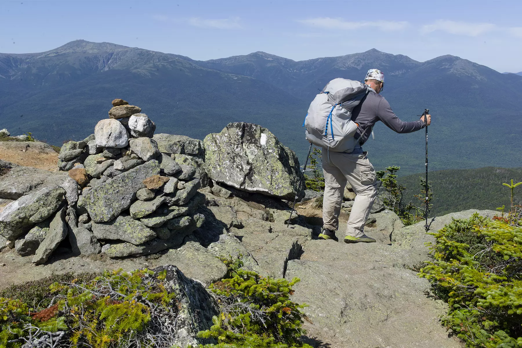 Vaade Apalatšide rajale, kui see läbib White Mountaini rahvusmetsa