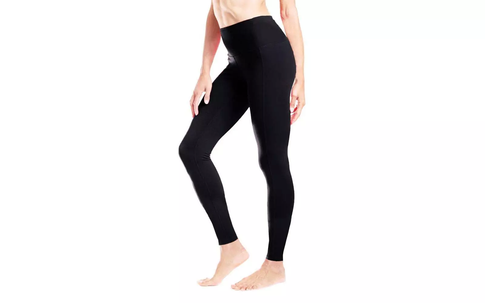 Yogipace Petite Cov Poj Niam Sab Pockets High Waisted Yoga Leggings