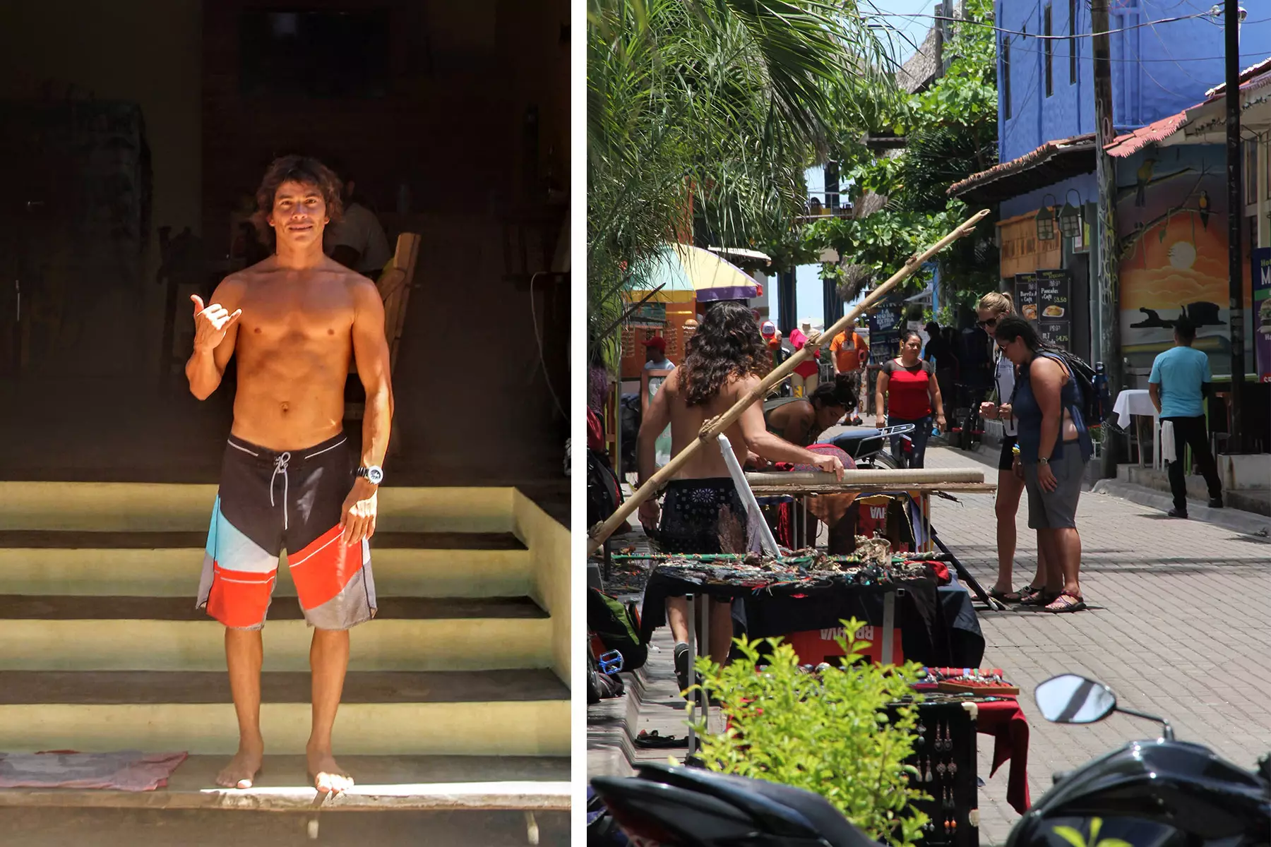 Surferul Porfirio Miranda și Playa El Tunco, El Salvador