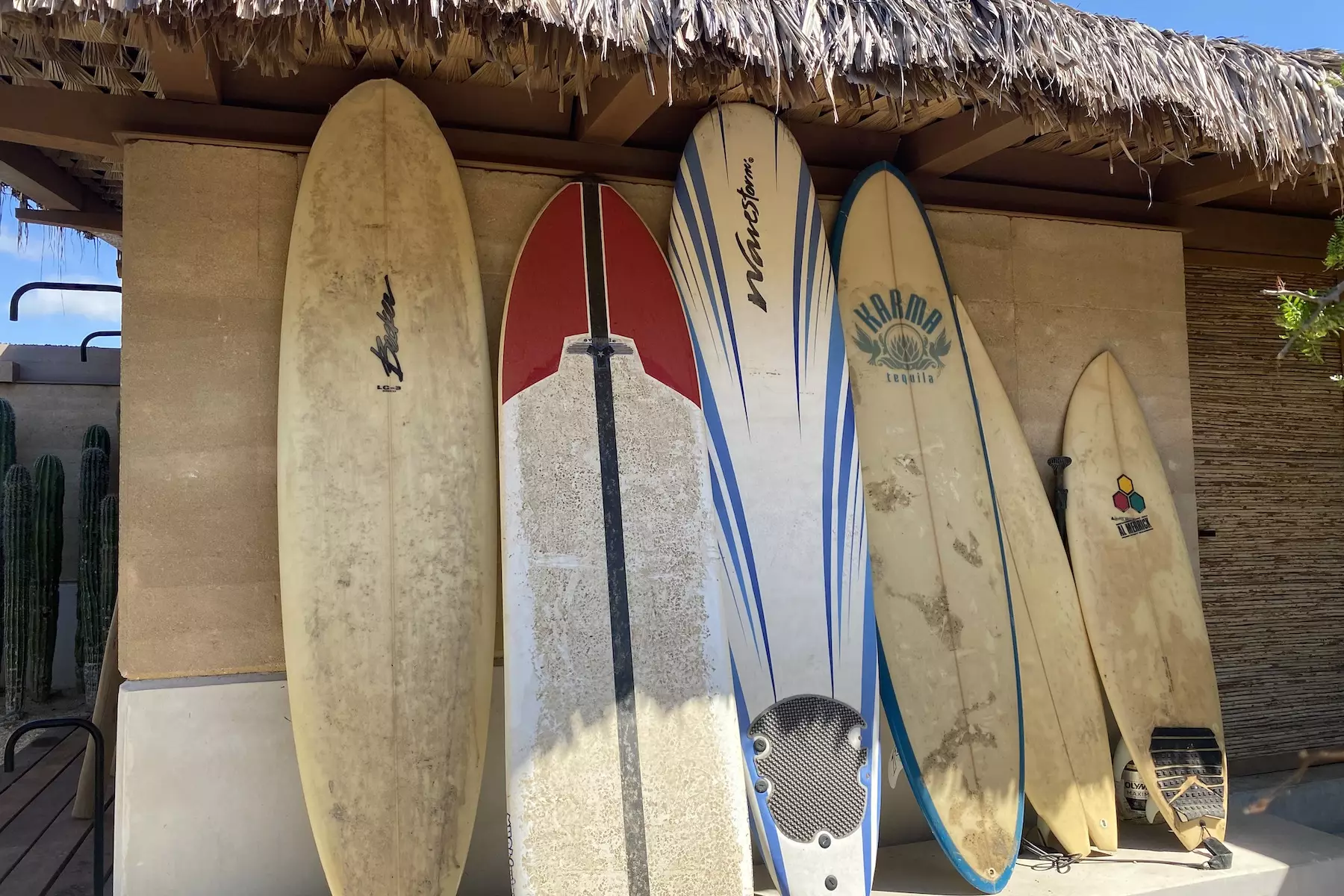 Line fan surfboards tsjin in muorre