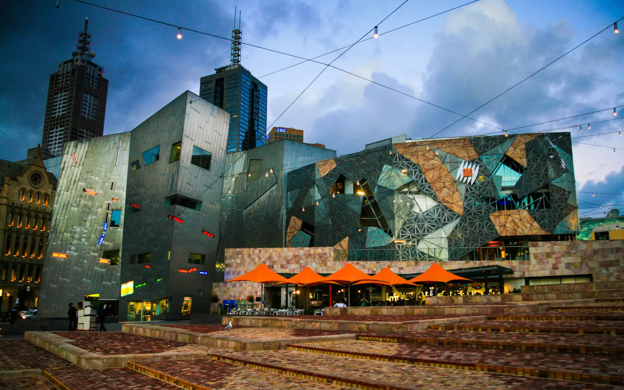 Federation Square di Melbourne, Australia