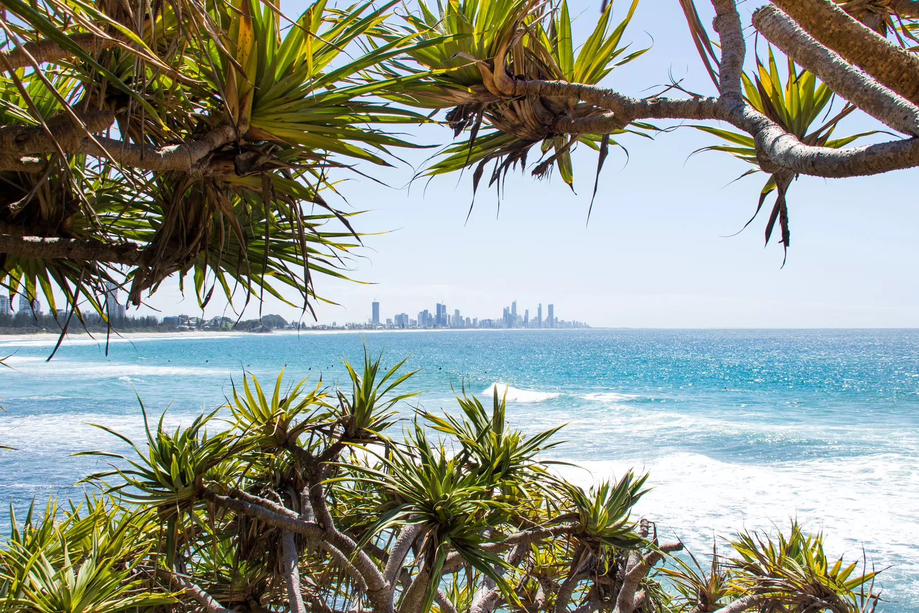 Punta de Burleigh, de Queensland, Australia