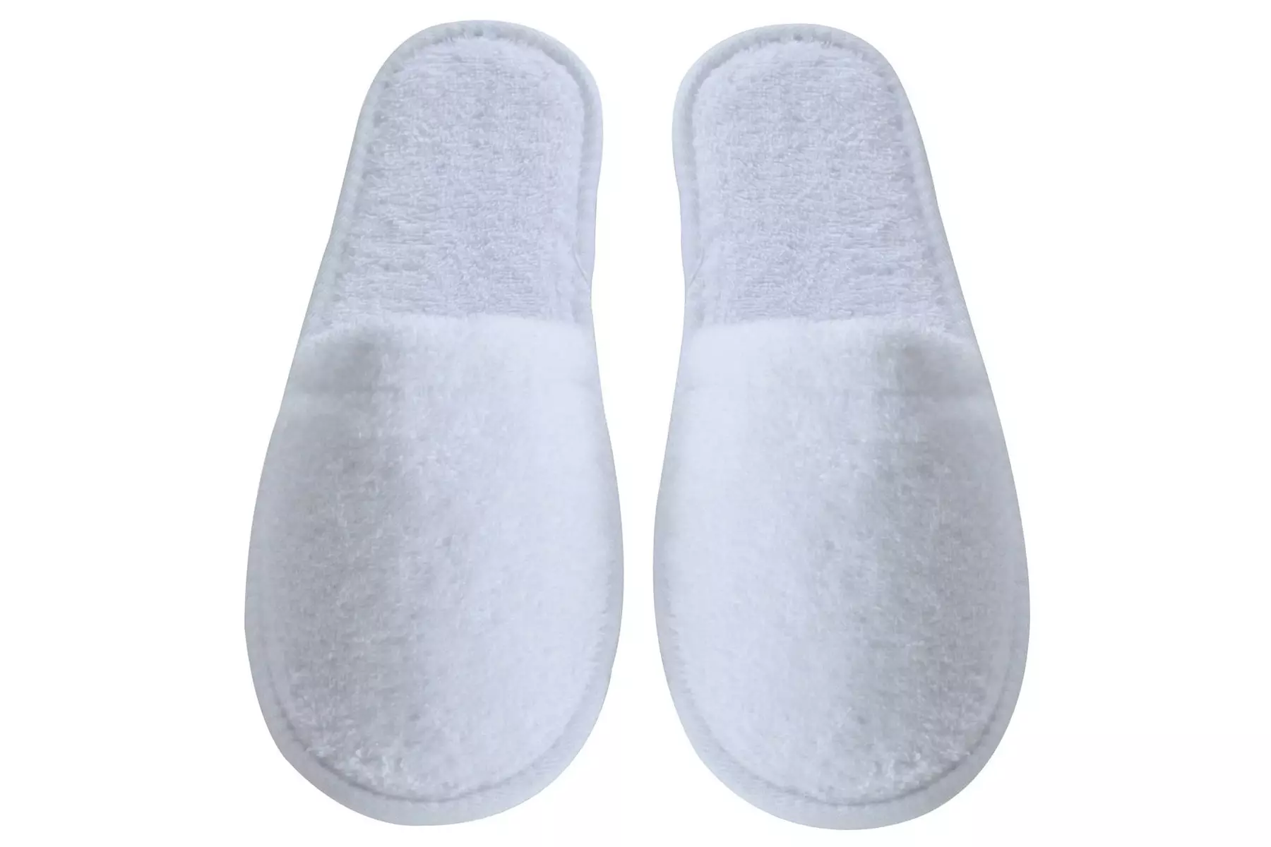 White terry ákwà slippers