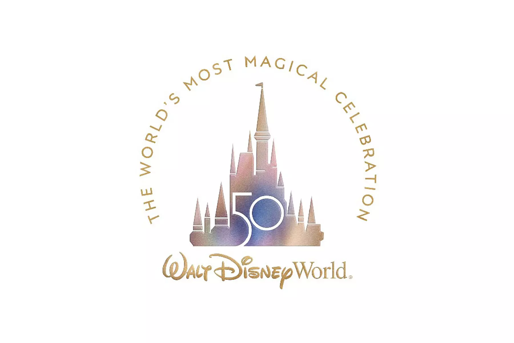 Walt Disney World 50 жилийн ойн лого