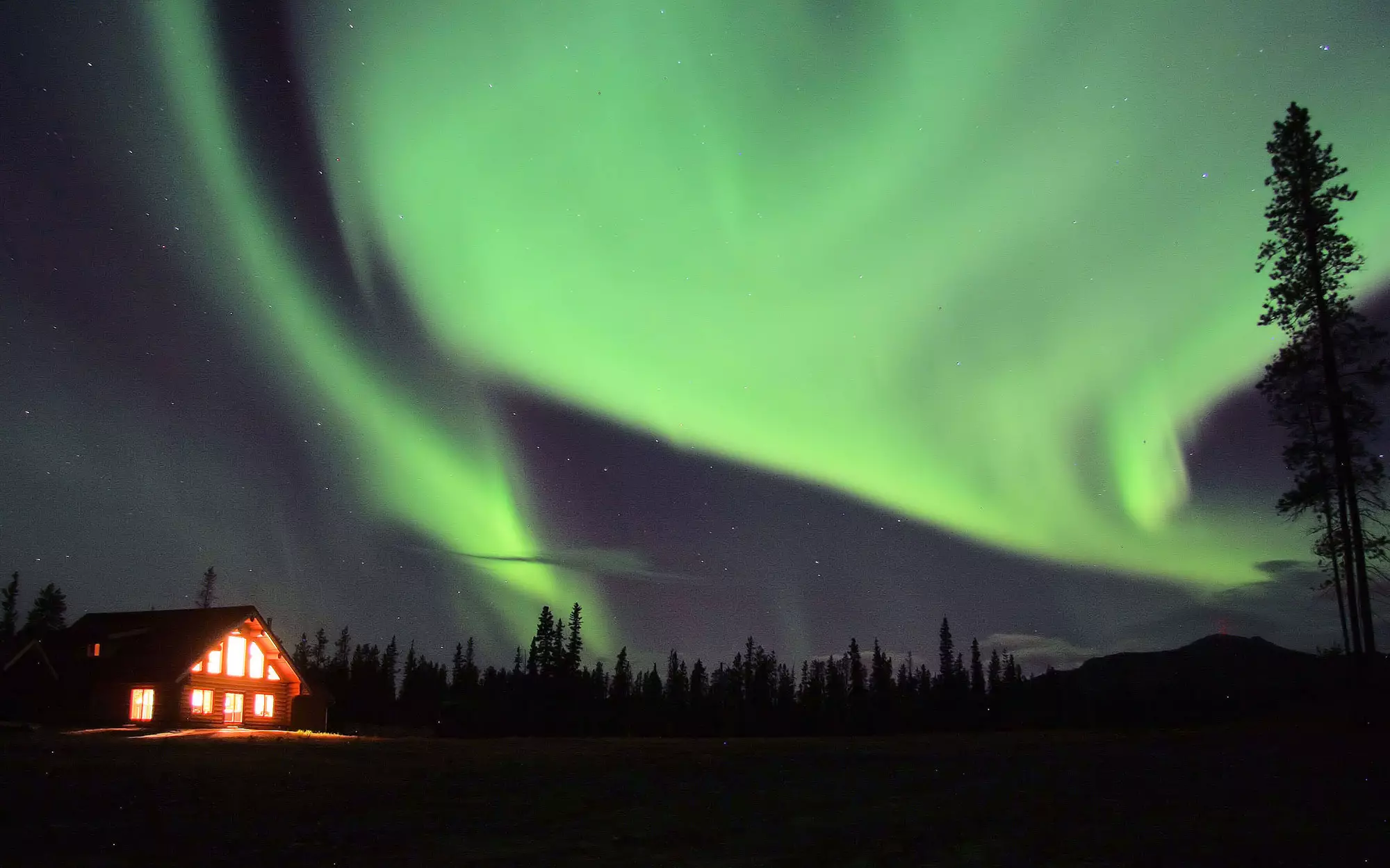 Hotel de auroras boreais