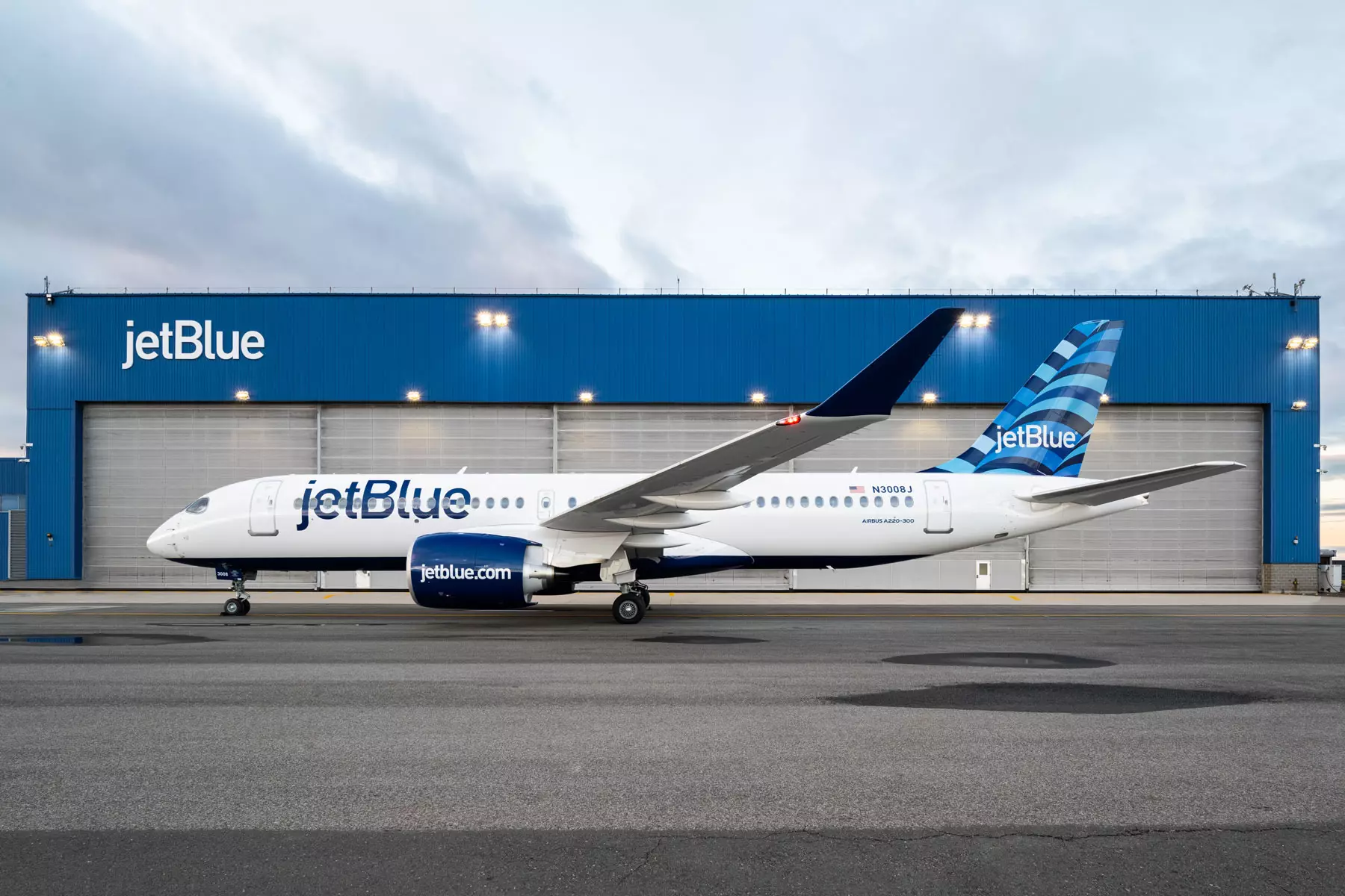 JetBlue fleantúch