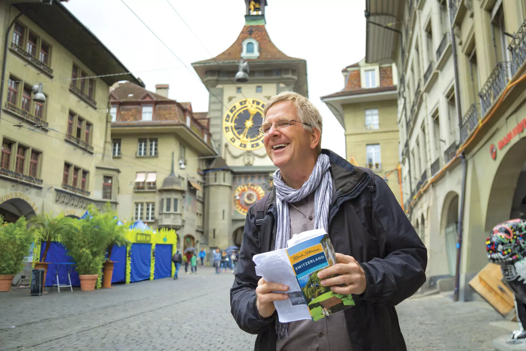 Rick Steves v Berne vo Švajčiarsku