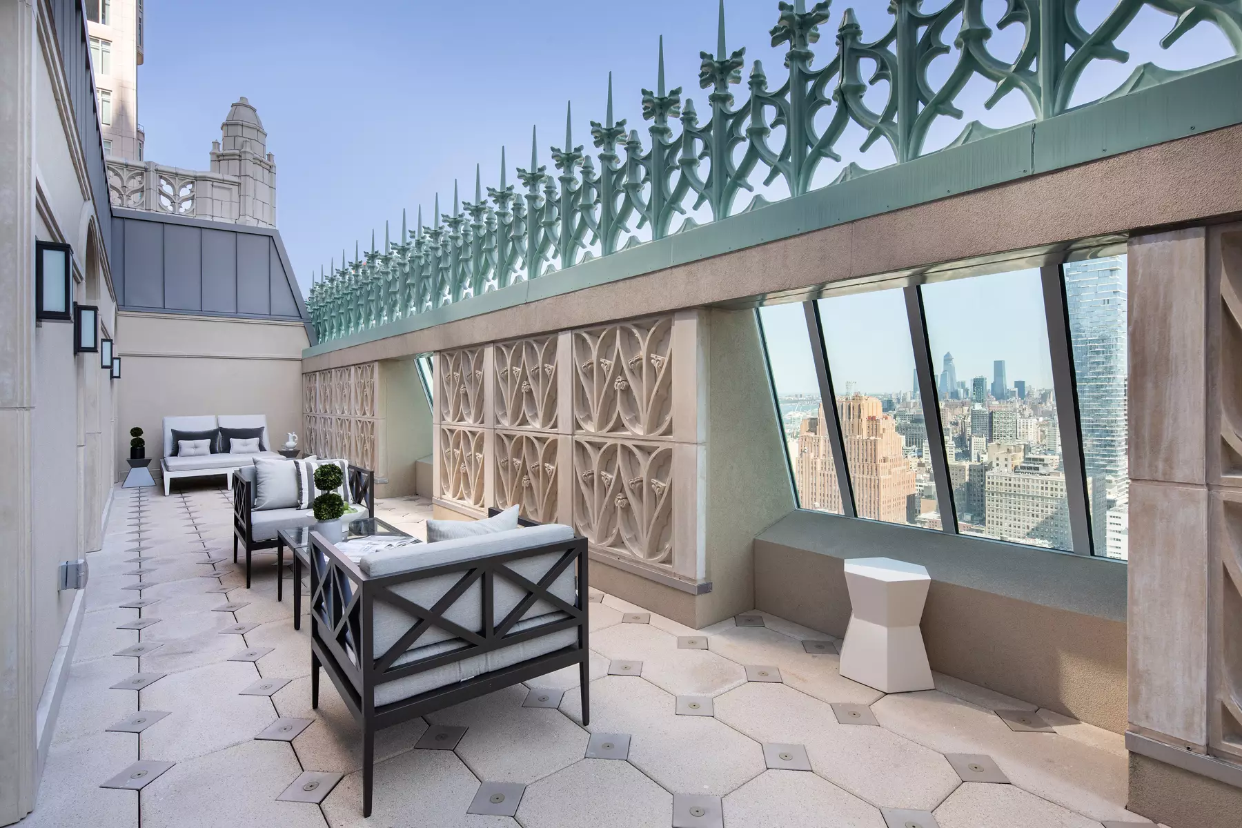 Apartamento de Succession de HBO está en el mercado. La glamorosa y lujosa propiedad inmobiliaria se encuentra en Woolworth Towers Residence en la ciudad de Nueva York.