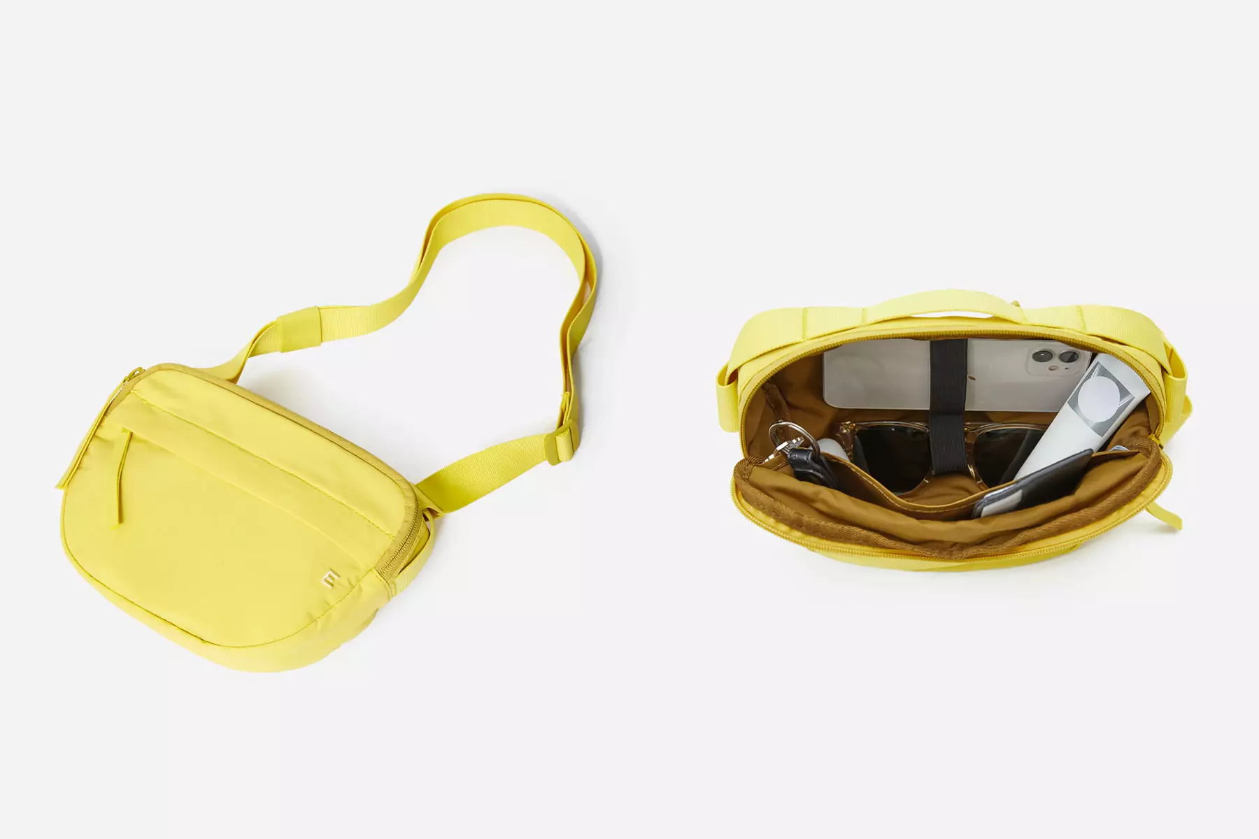 Bolso bandolera amarelo