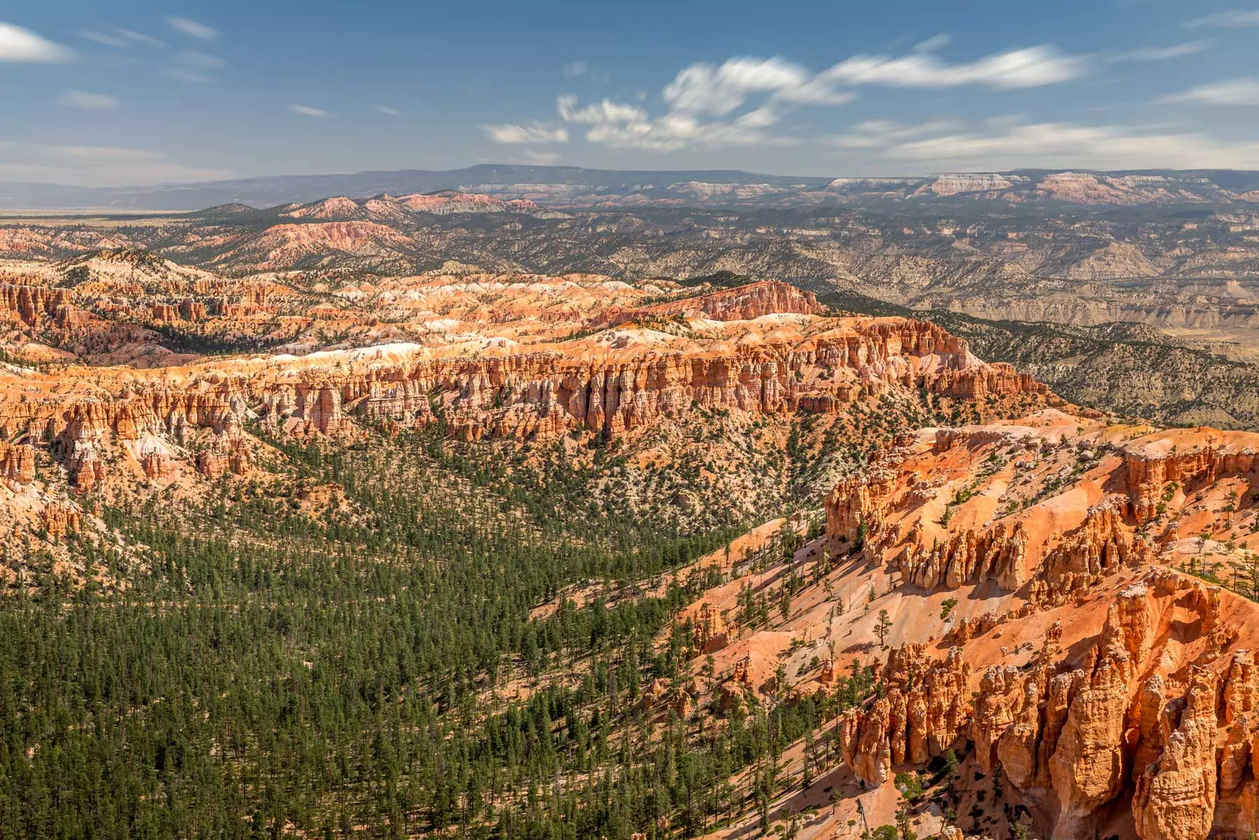 Bryce Canyon raha jerena avy ao amin'ny Bryce Point ao amin'ny Bryce Canyon National Park, Utah