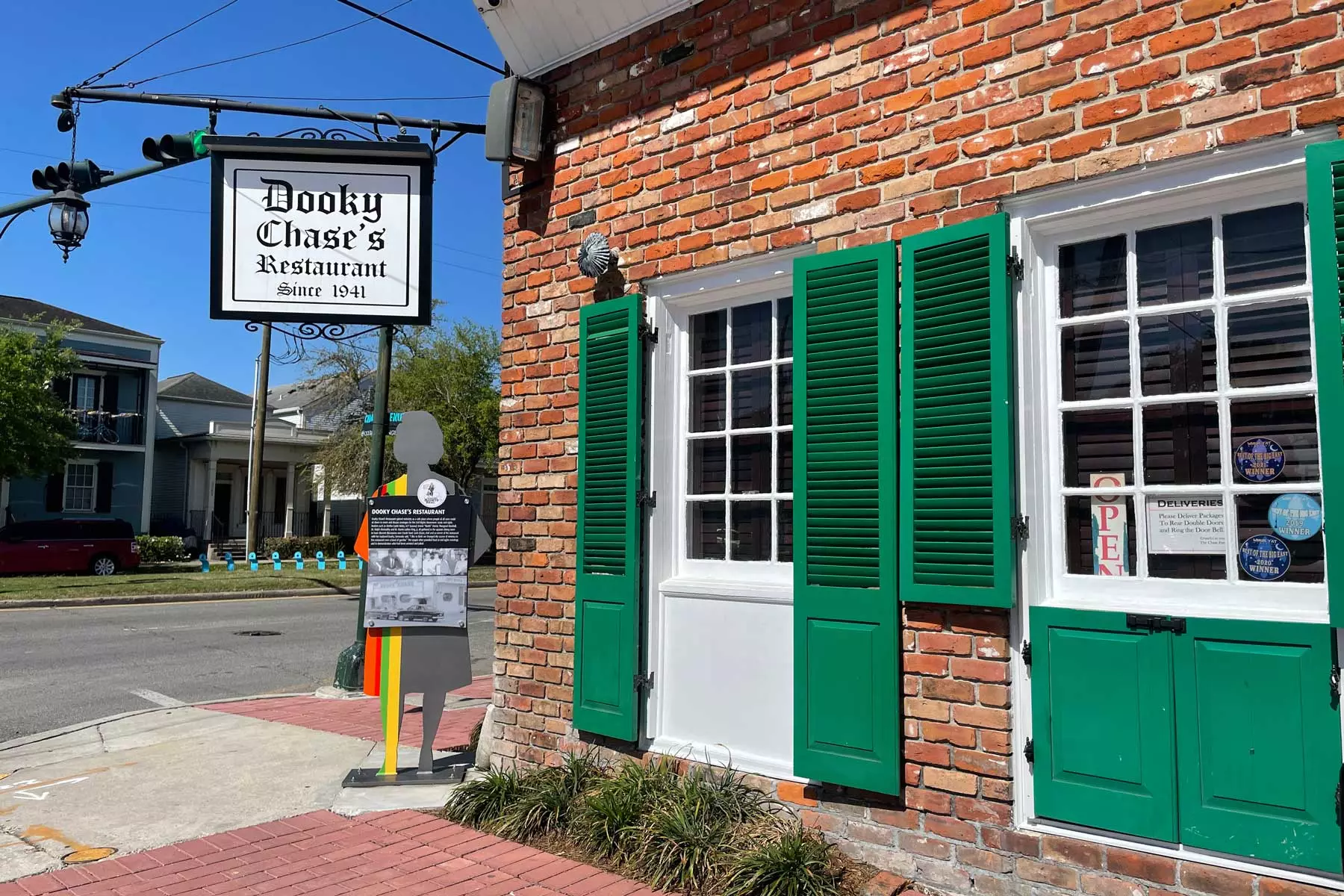 Екстериор на ресторант Dooky Chase в Ню Орлиънс