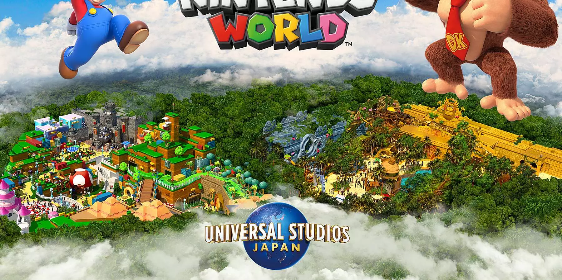 Tá Universal Studios Japan le bheith ag oscailt an Chéad Réimse ar théama Donkey Kong sa Domhan in 2024