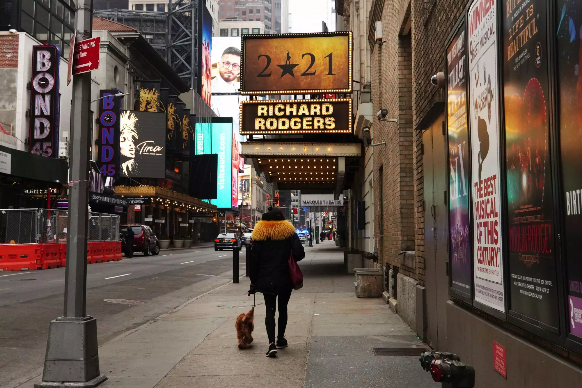 Broadway kazališta na Times Squareu