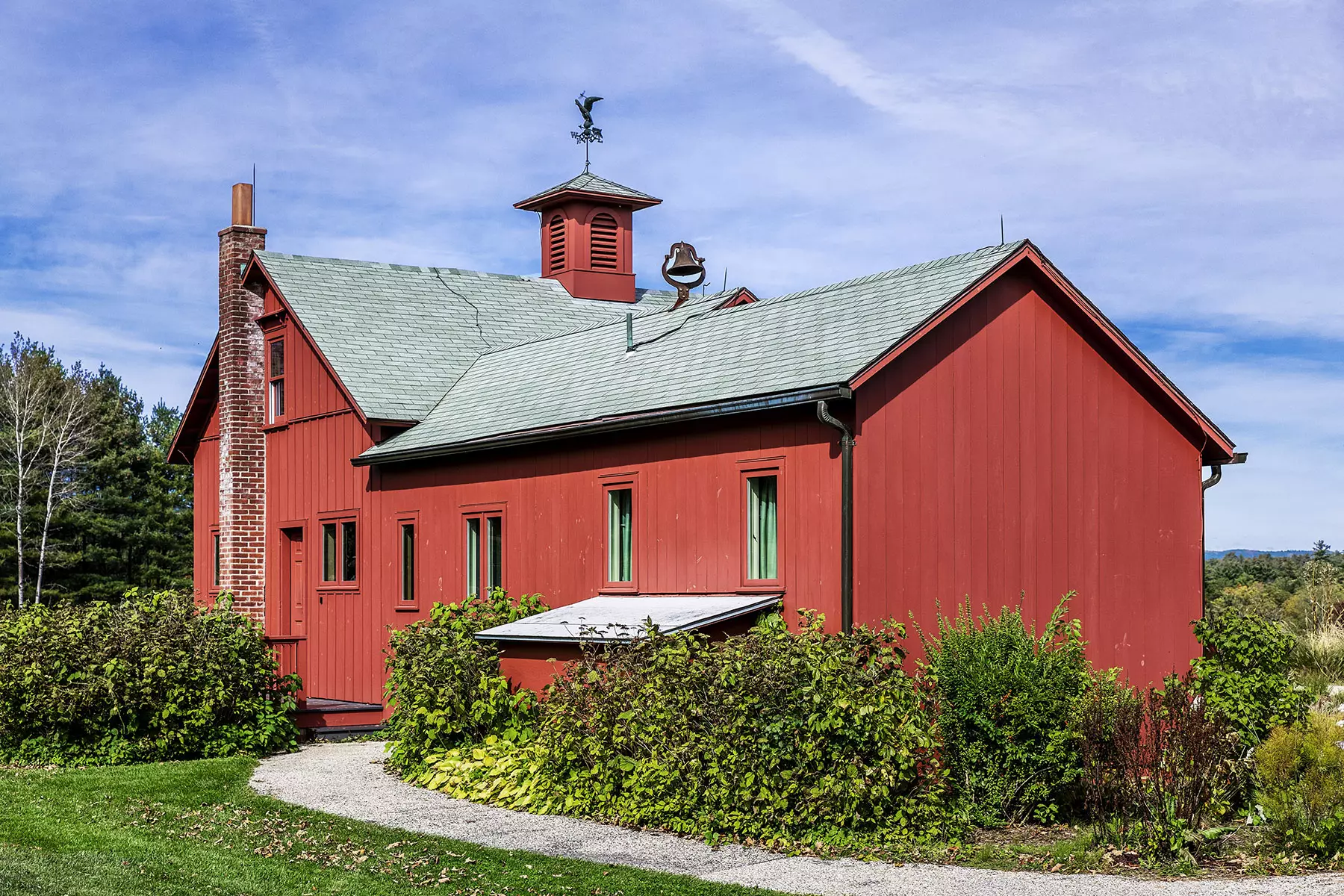 Ang Norman Rockwell Museum ug studio sa Stockbridge sa Massachusetts.