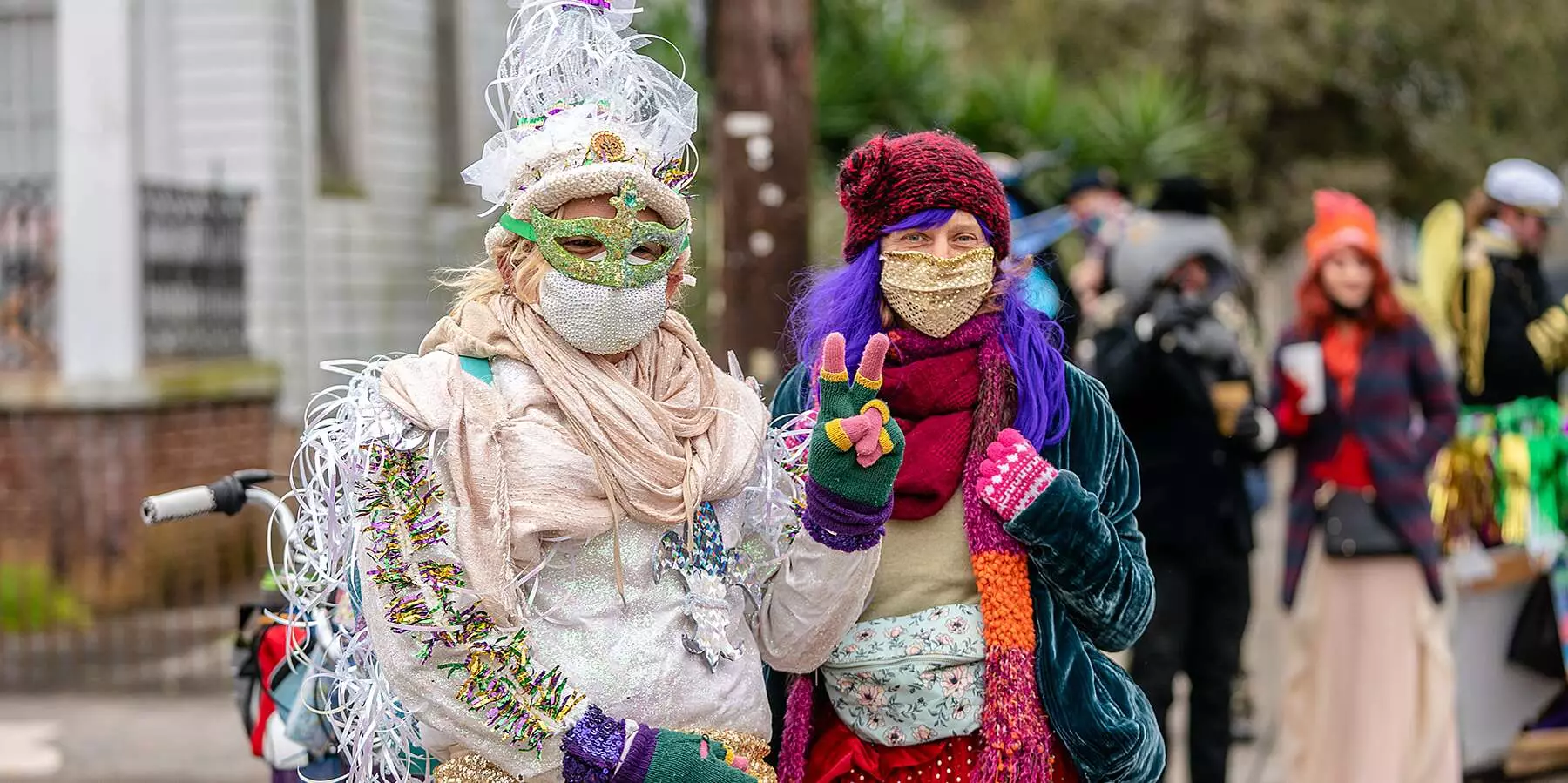 New Orleans vrača mandat za masko v zaprtih prostorih pred pustom