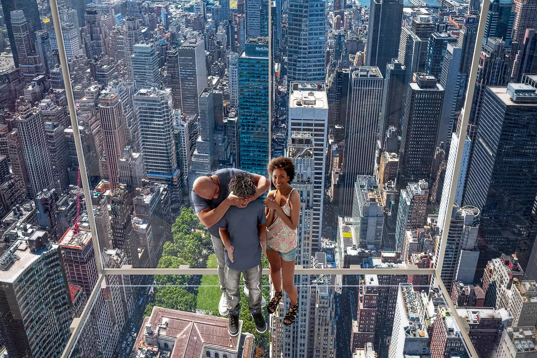 Le pont en lévitation du Summit One Vanderbilt