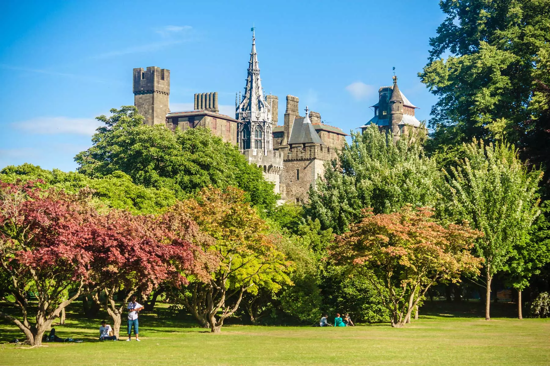 Cardiff Castle on keskiaikainen linna ja viktoriaaninen goottilainen herätyskartano, joka sijaitsee Cardiffin keskustassa Walesissa.