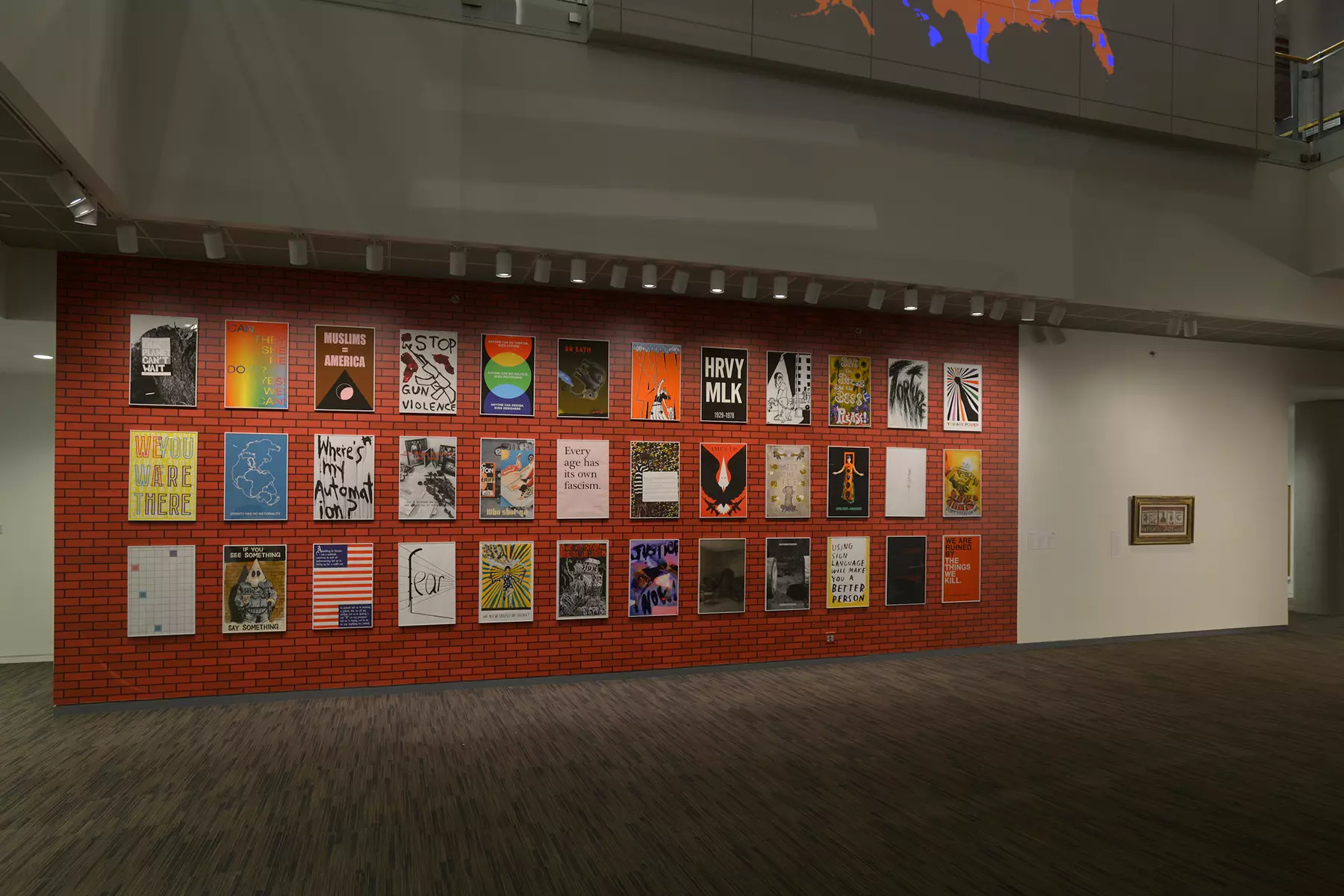 Бен Шахн Америка яһүд тарихы музеенда Вайцман милли музеенда плакат стенасы белән