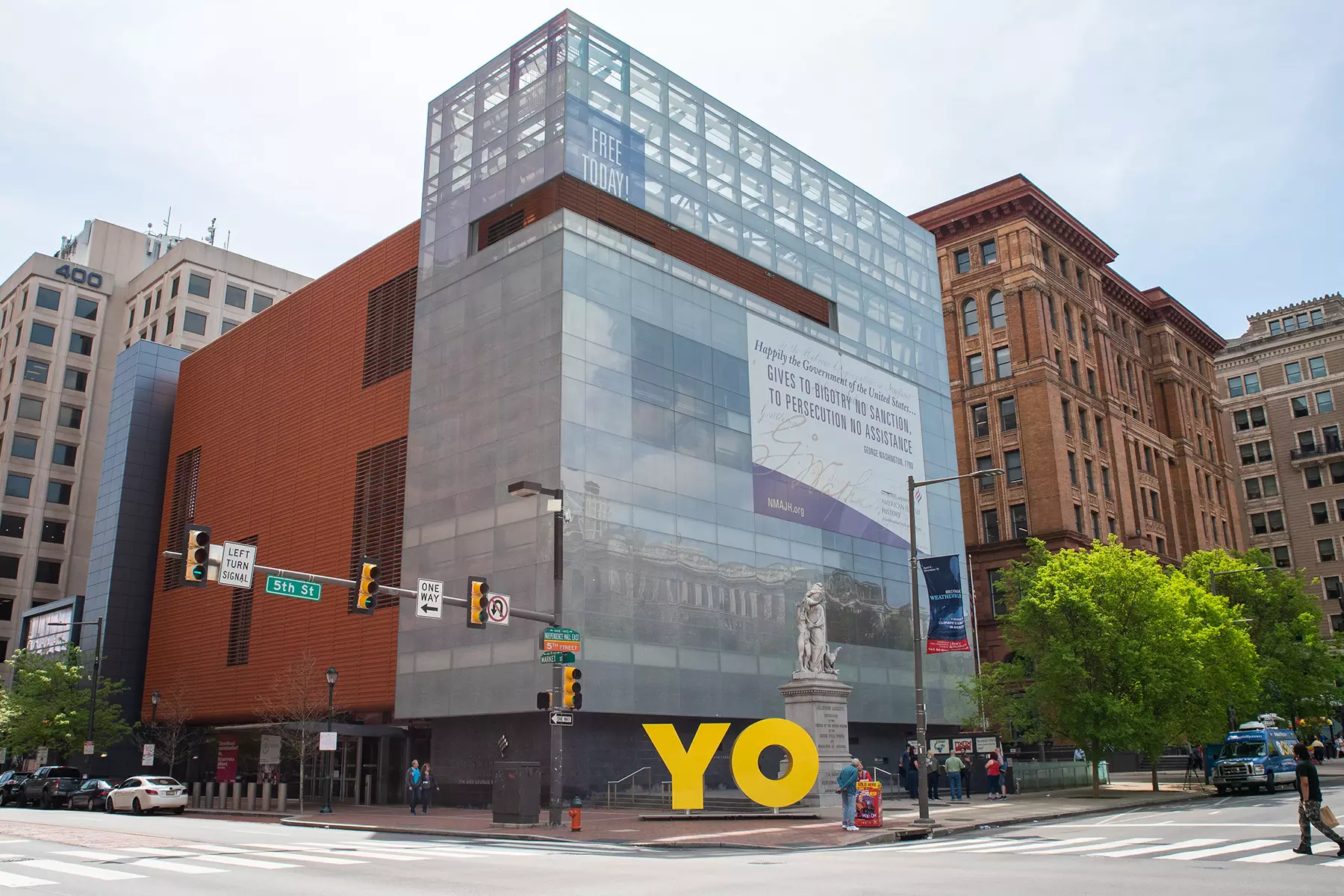 OY:YO ynstallaasje foar it Weitzman National Museum of American Jewish History