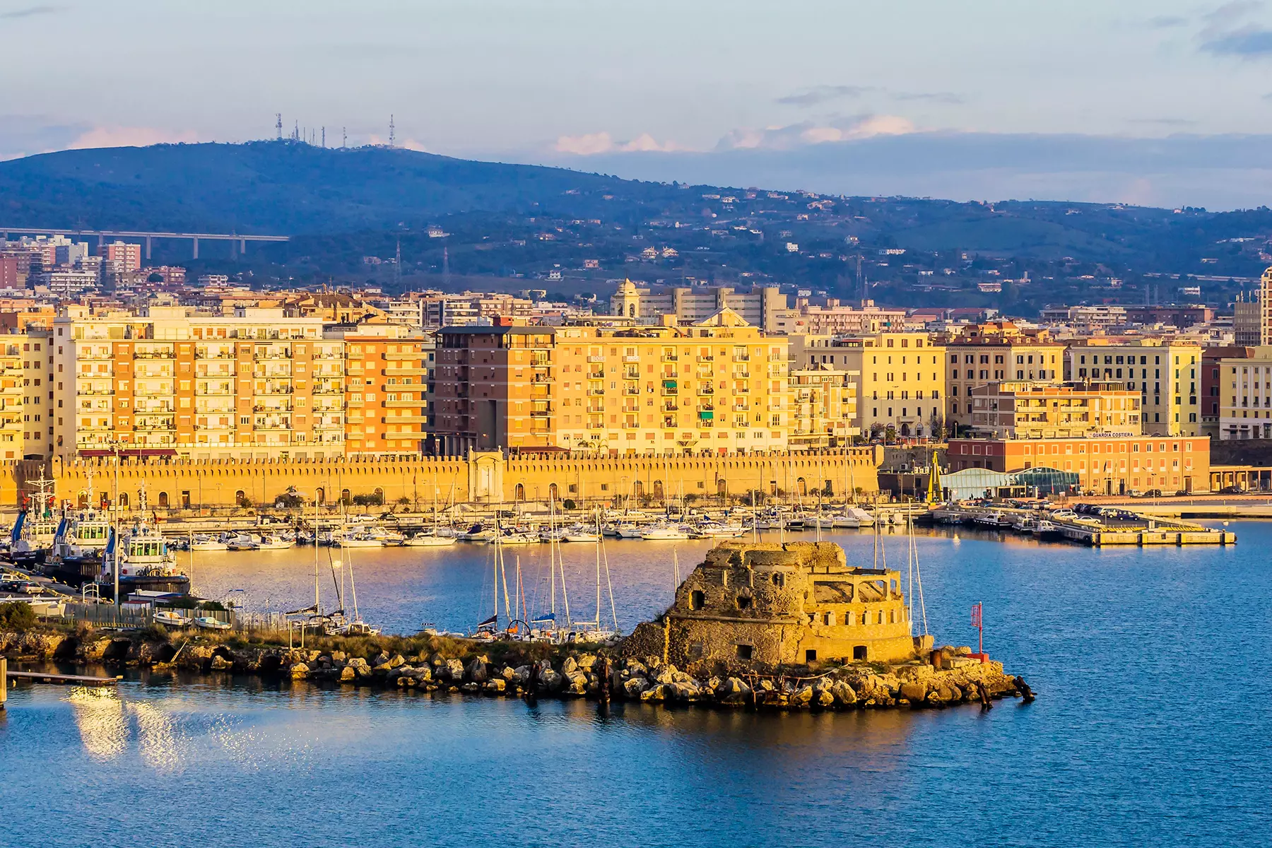 Port Civitavecchia, höfuðborg Rómarborgar, Lazio, Ítalía