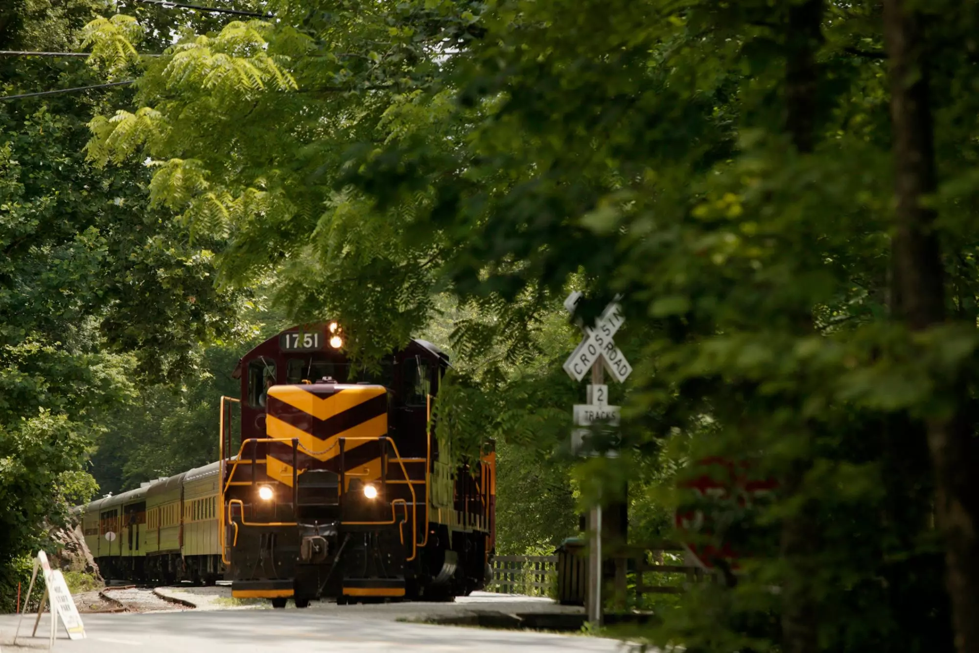 Umzila kaloliwe weGreat Smoky Mountain eNorth Carolina