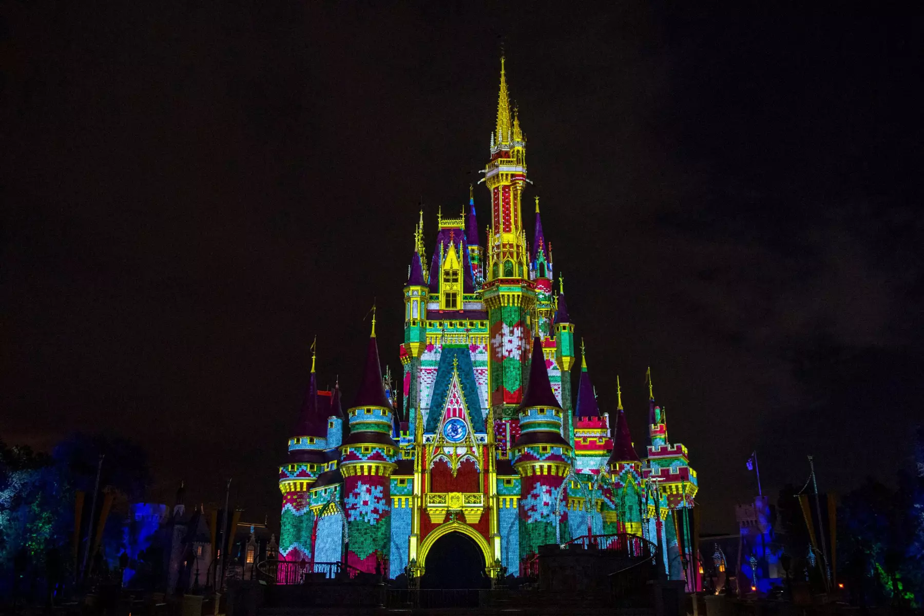 Cinderella Castle hauv Magic Kingdom Park