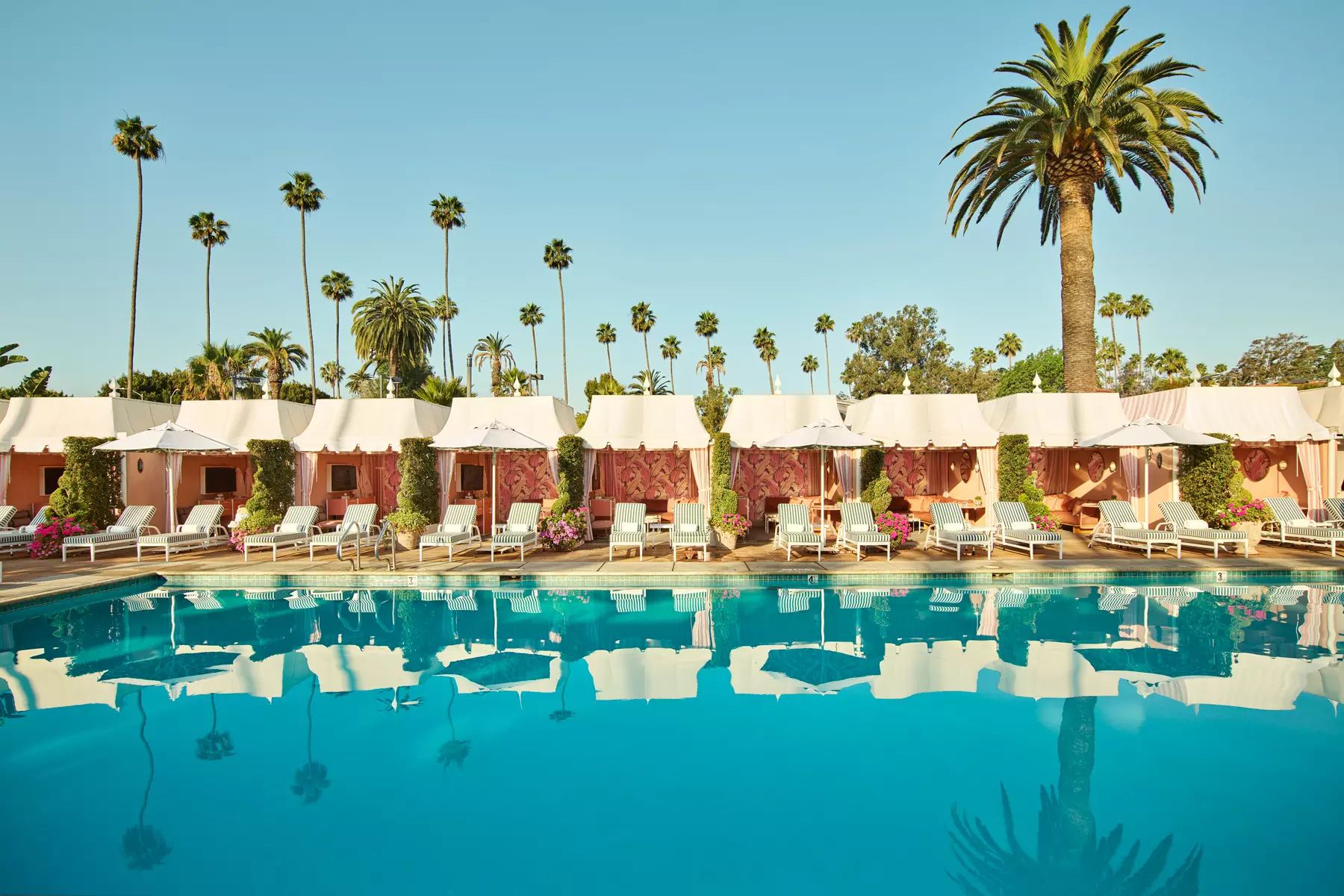 Beverly Hills Hotel poolhytter