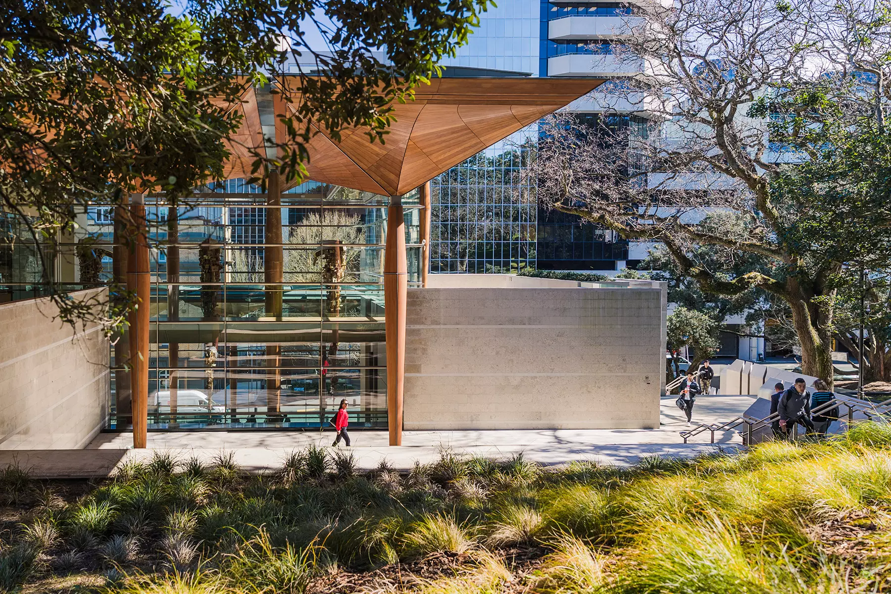 Buitenkant van Auckland Art Gallery