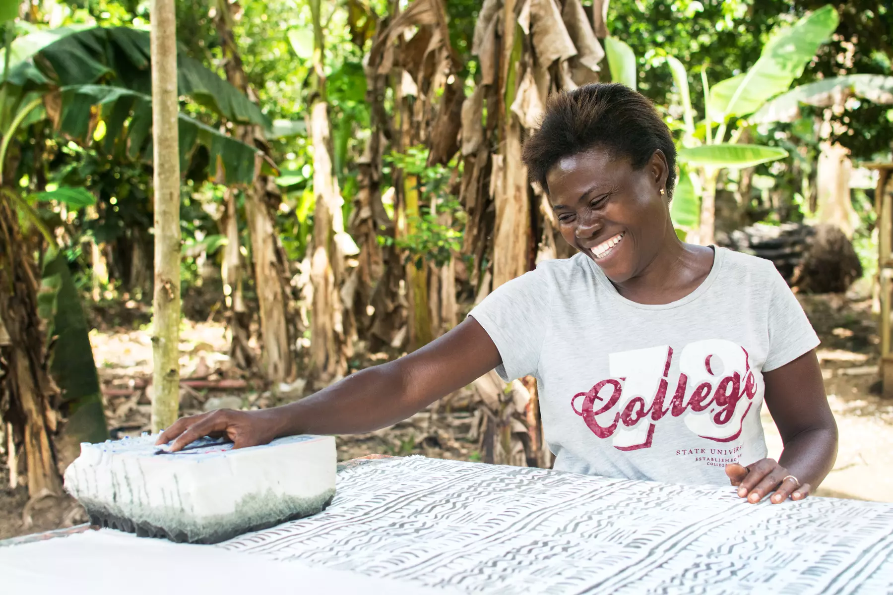 Dorcas Quainoo Batiker in Ghana