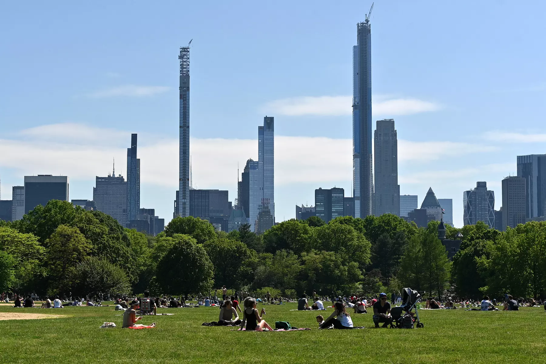 ang Great Lawn sa Central Park