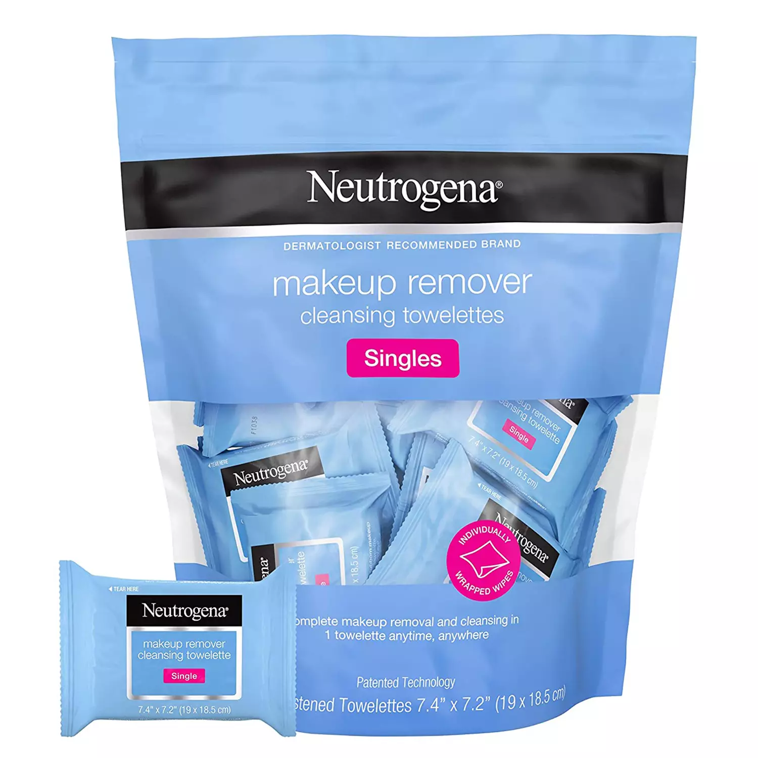 Neutrogena Yüz Temizleme Havlusu Singles