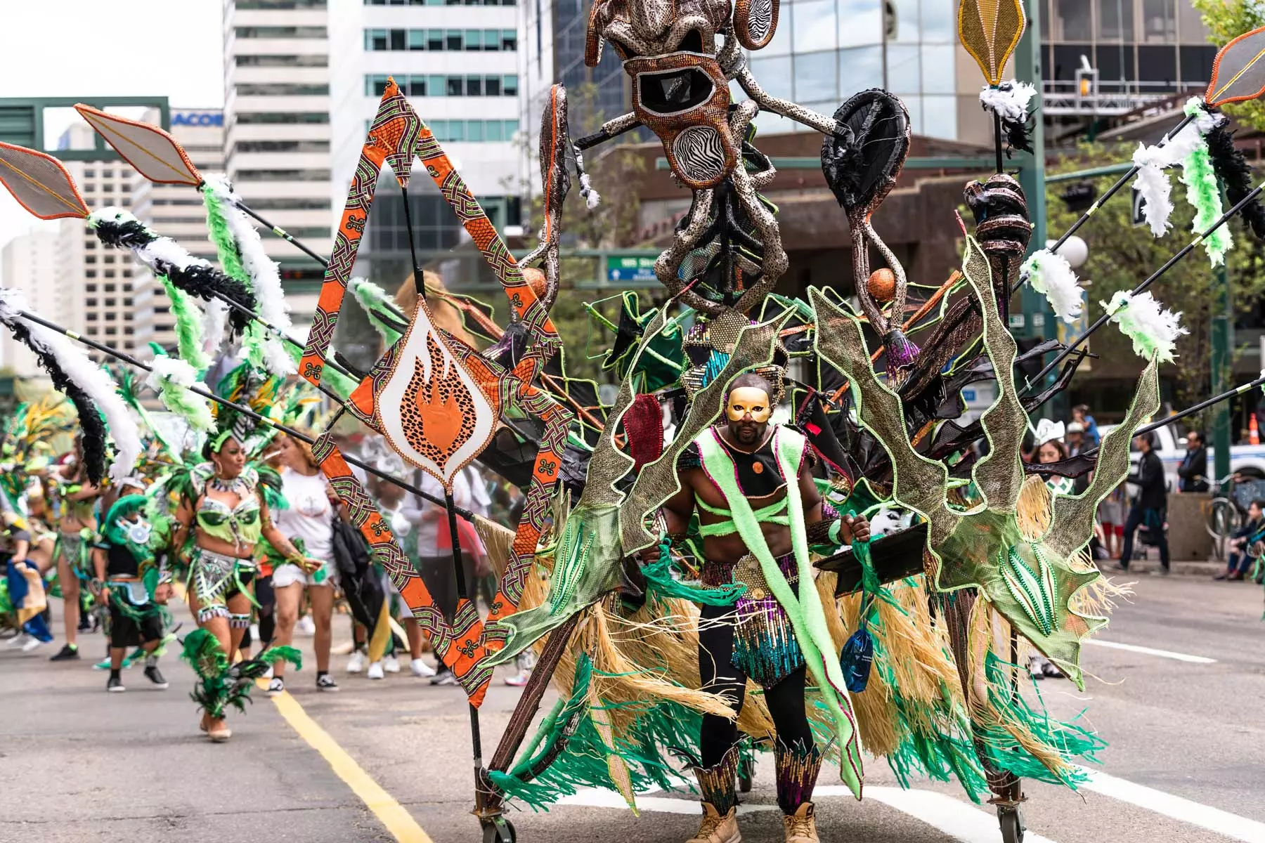 Přehlídka karibského dědictví, Cariwest, slavená v Edmontonu v Kanadě