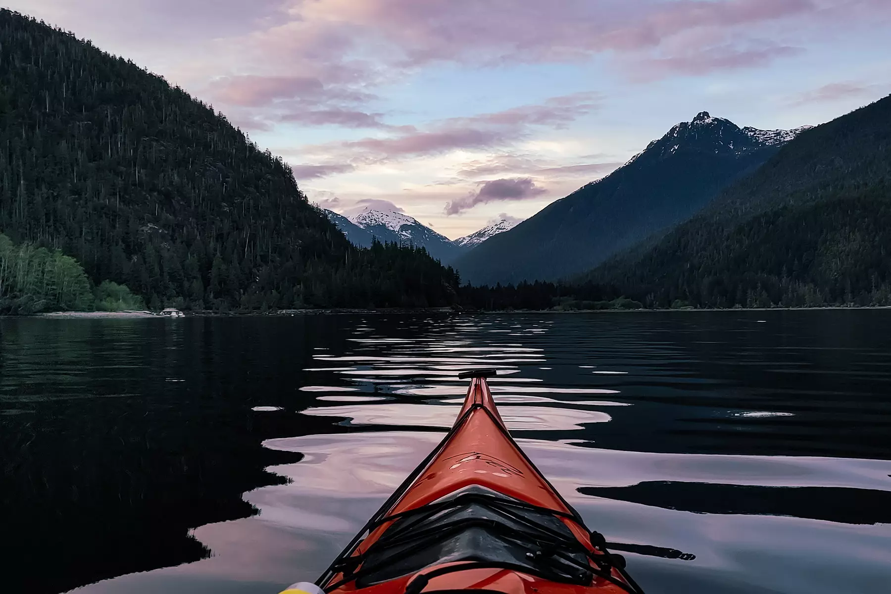 Clayoquot Wilderness Lodge တွင် ရေလှုပ်ရှားမှုများ