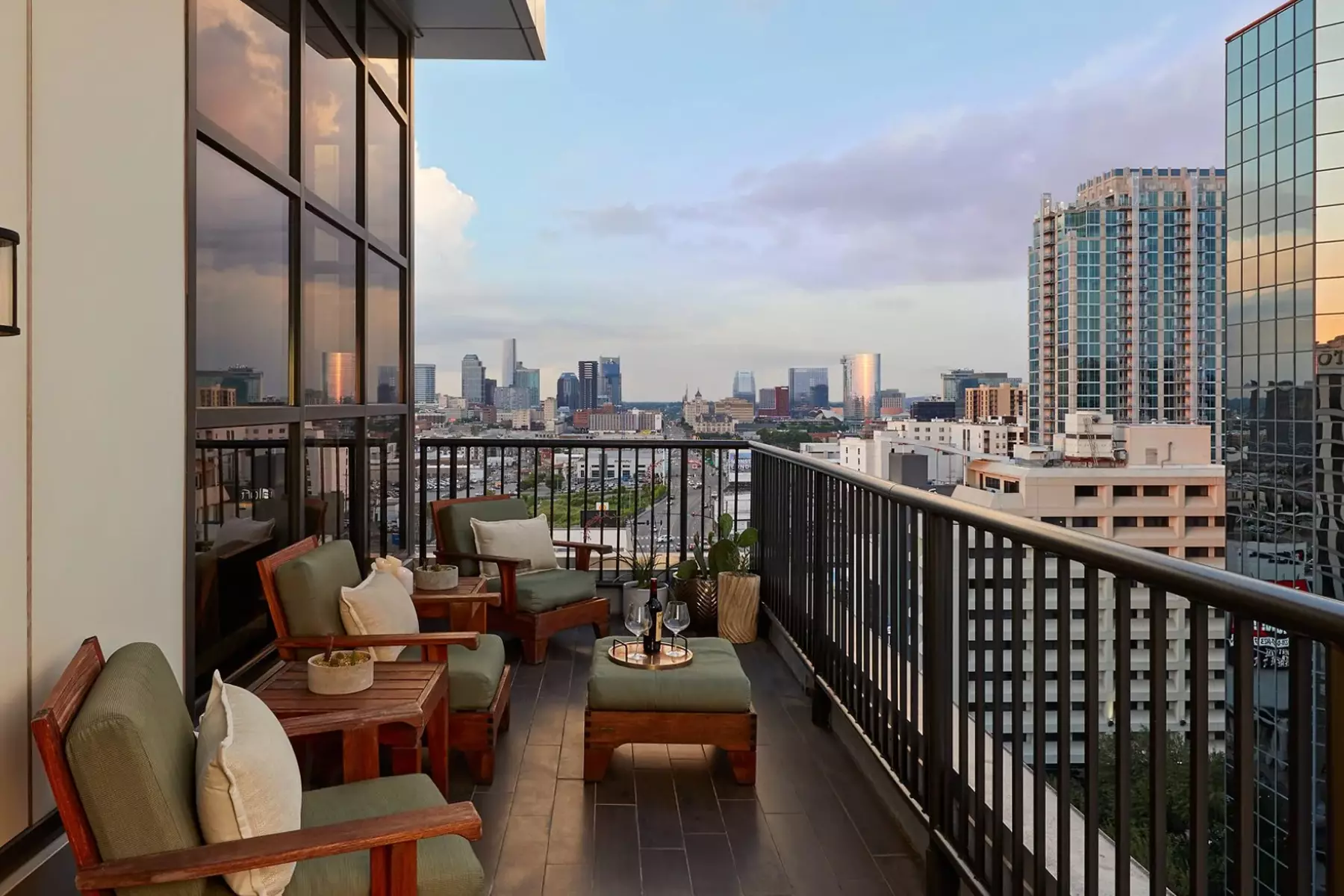 Balcony o Hutton Hotel i Nashville