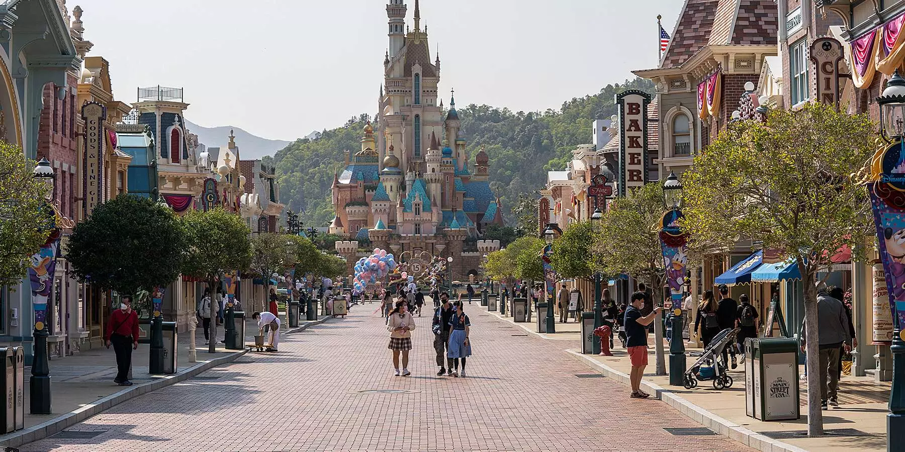 Disneyland Hong Kong Samentawis Pareum Saatos Kasus COVID-19